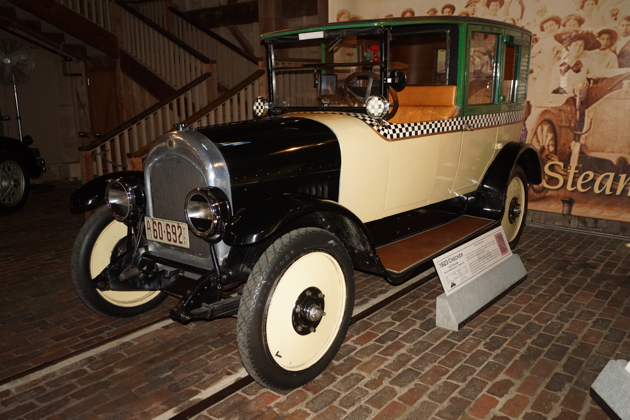 100 years ago, Checker’s Kalamazoo factory produced its first taxicab ...