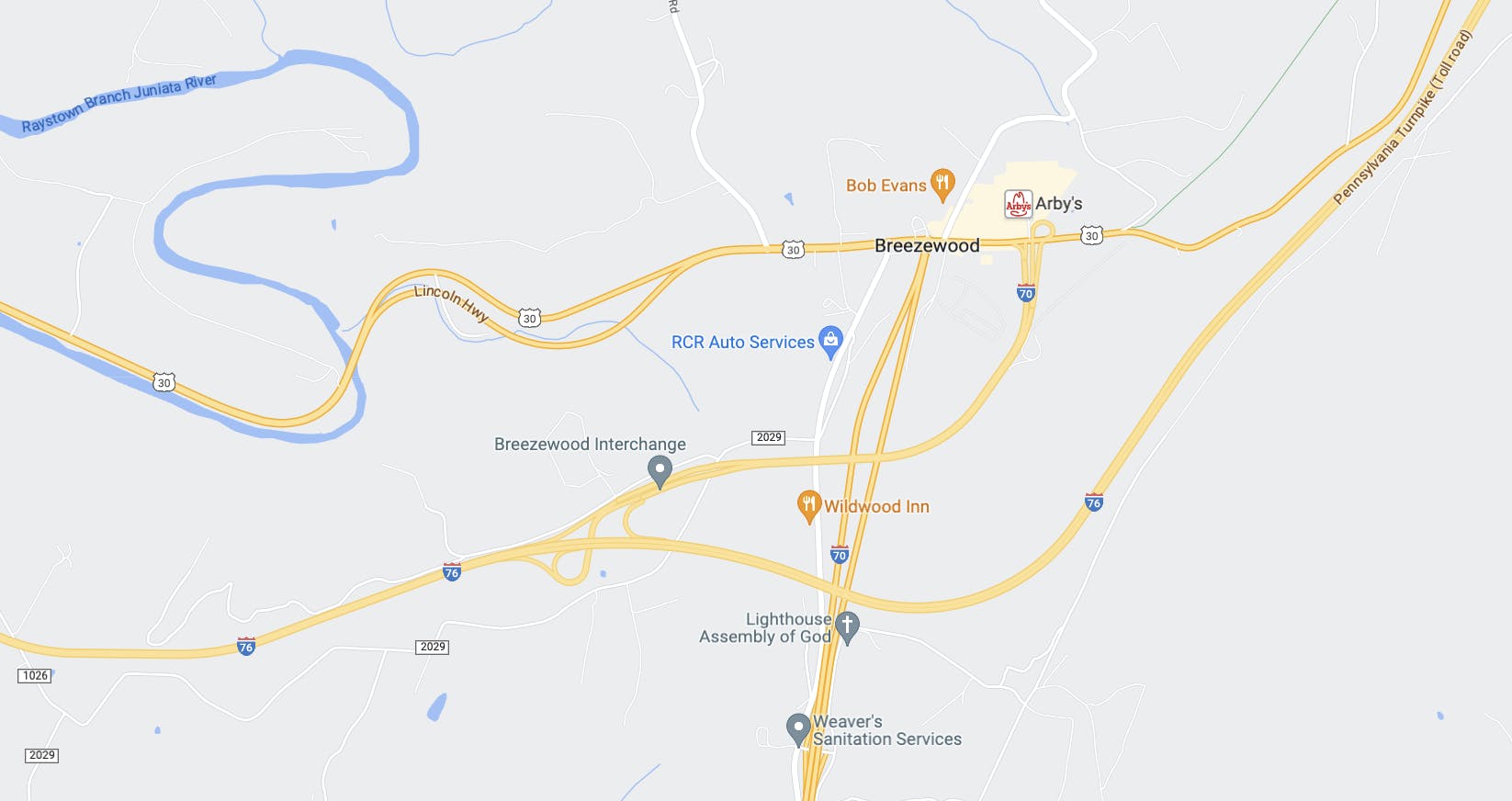 Welcome to Breezewood, America's literal tourist trap - Hagerty Media