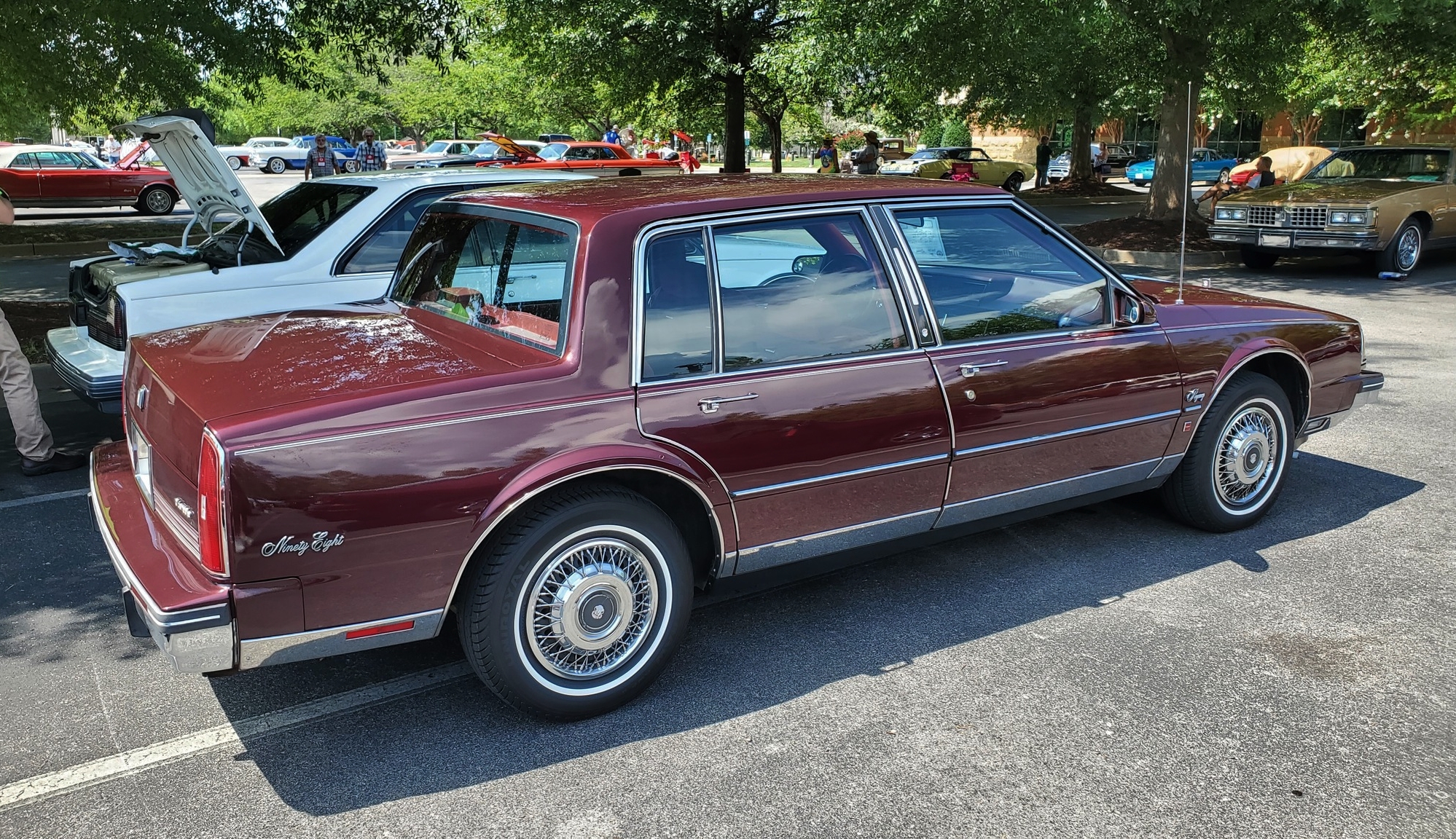 1987 Oldsmobile Ninety-Eight Regency Brougham: Gorgeous in Garnet - Hagerty Media