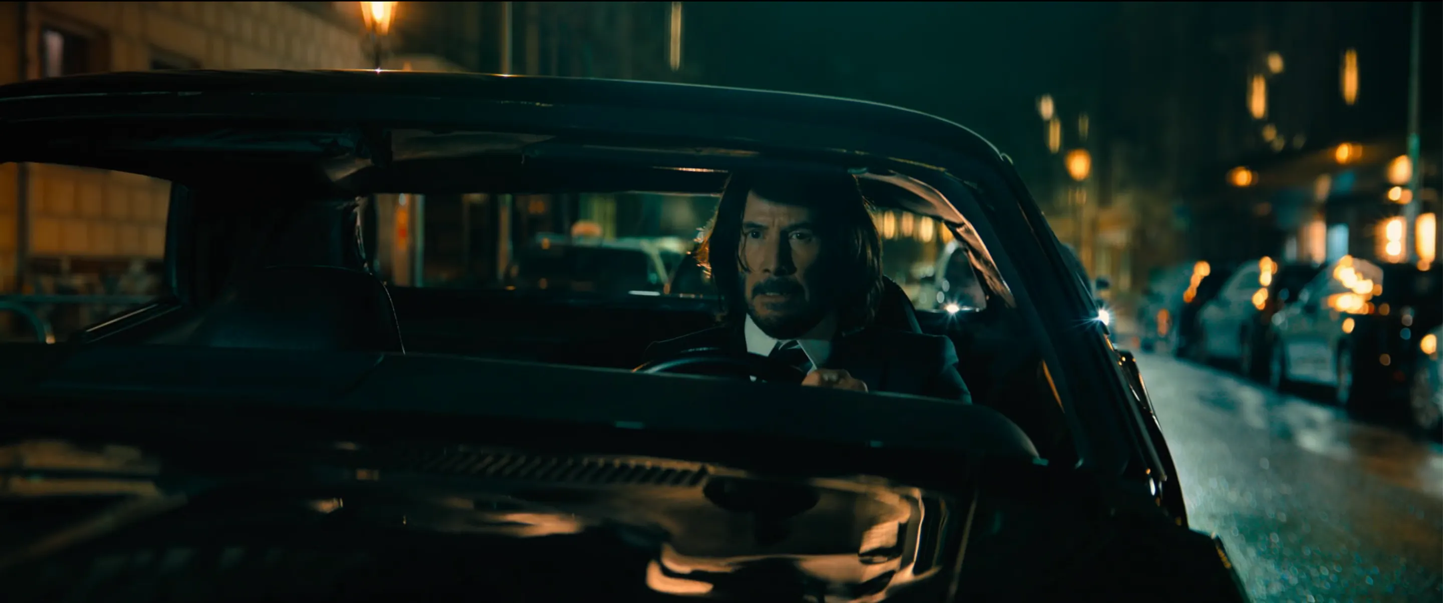 John Wick 4 delivers muscle "car-fu" in a Cuda - Hagerty Media