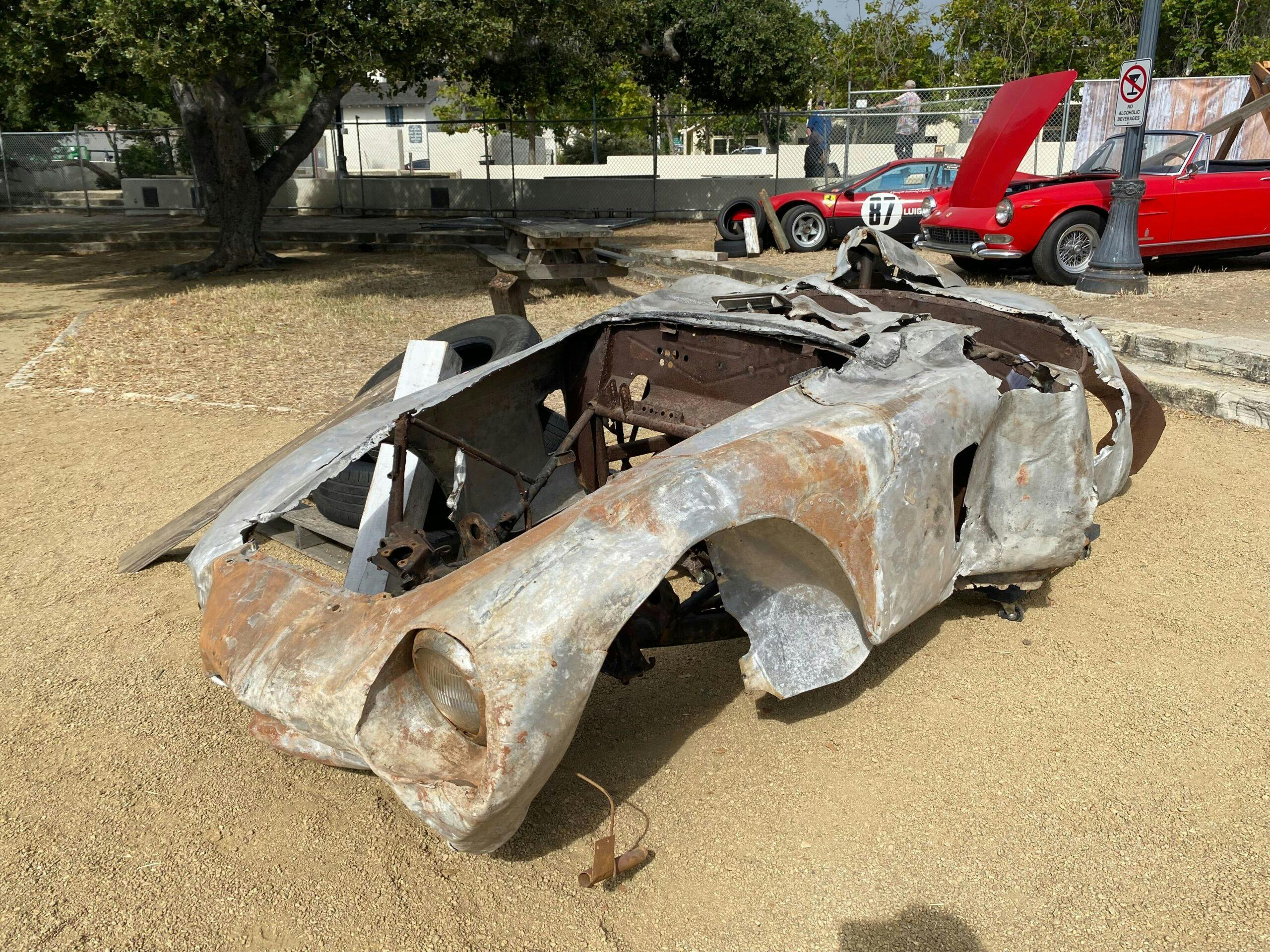 Even crashed and burnt, this barn-find Ferrari is worth millions ...