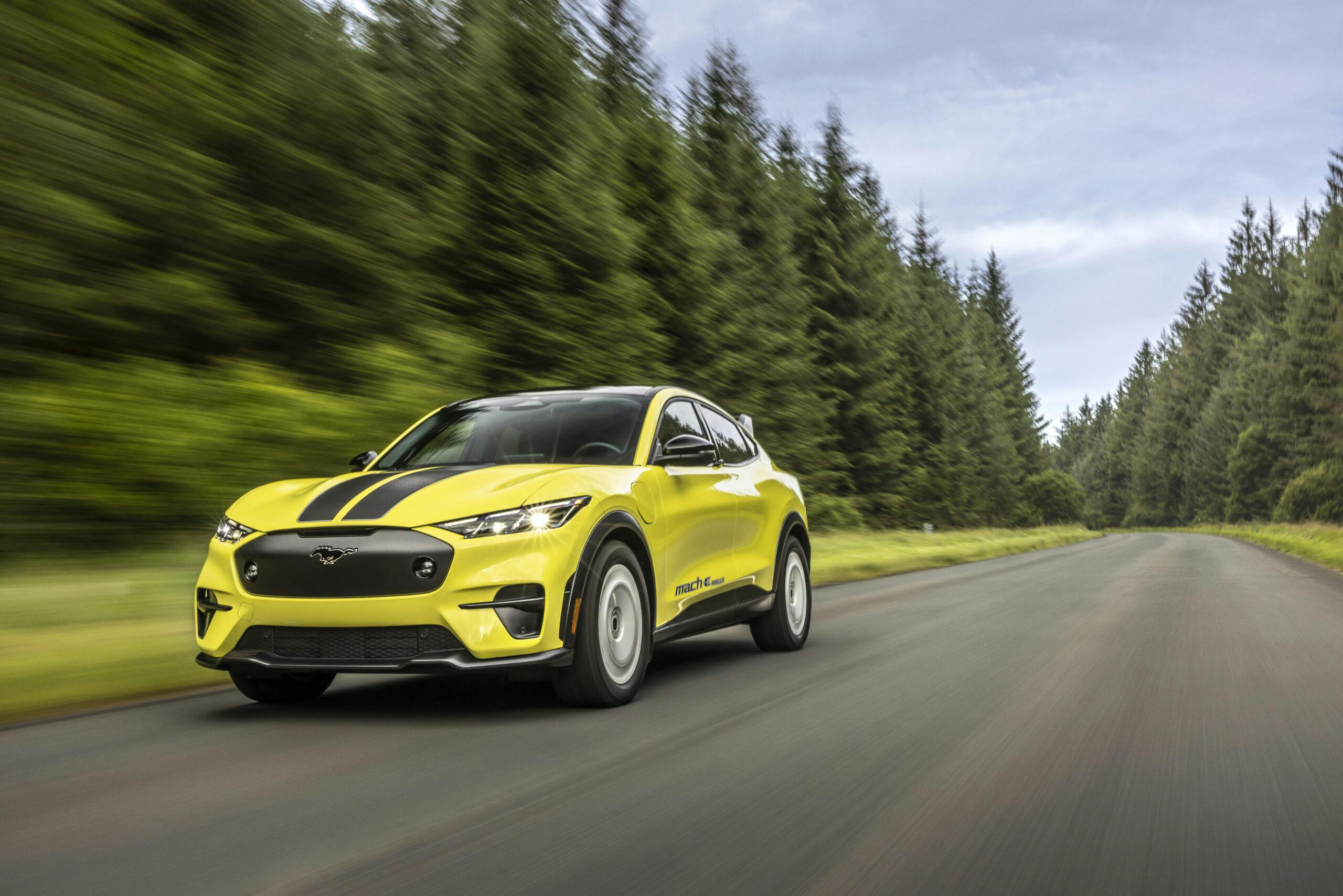 Ford’s electric Mustang SUV gets dirt-road Rally variant - Hagerty Media