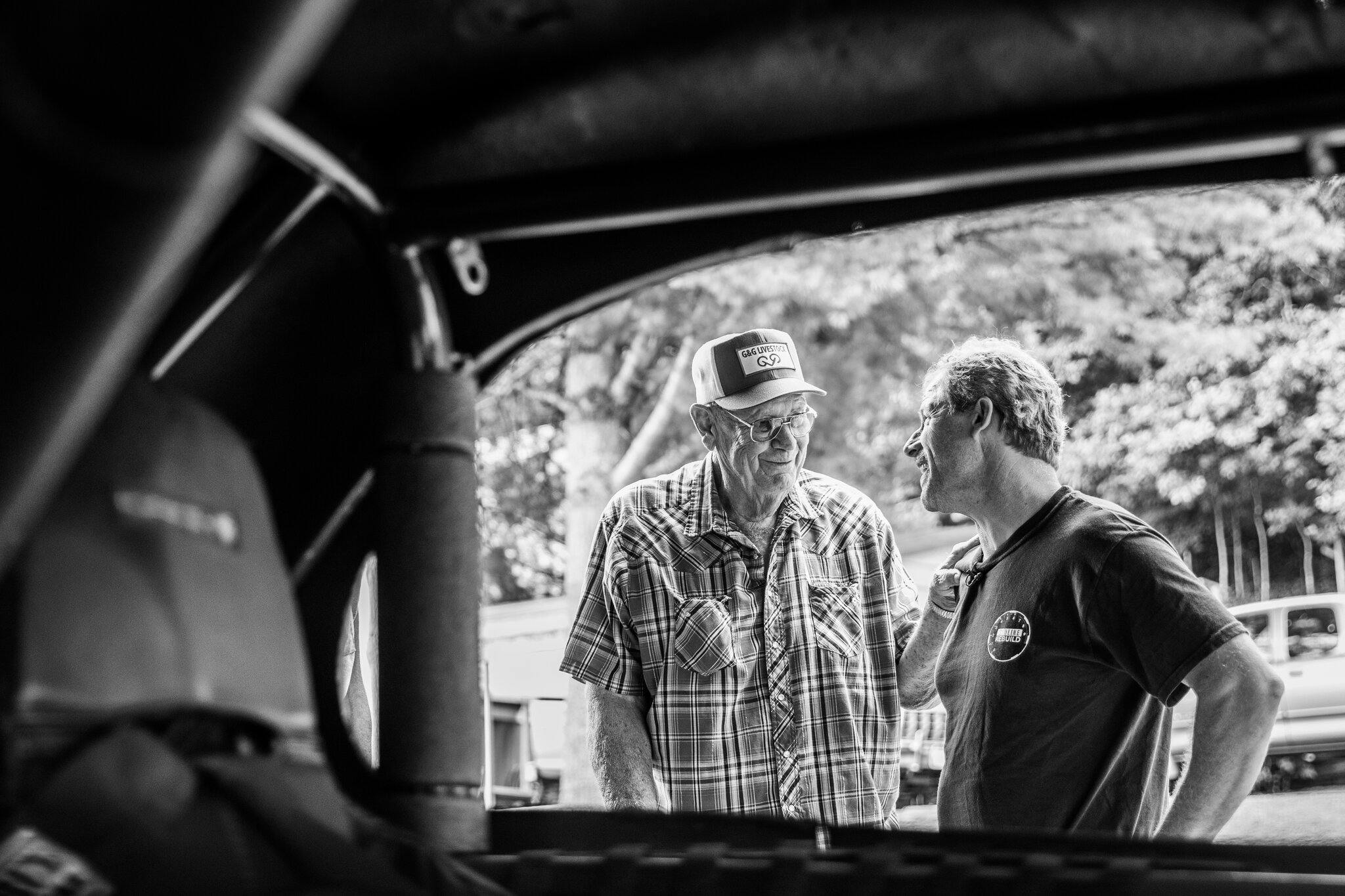 Family of late Snowball Bishop reunited with his restored big-block ...