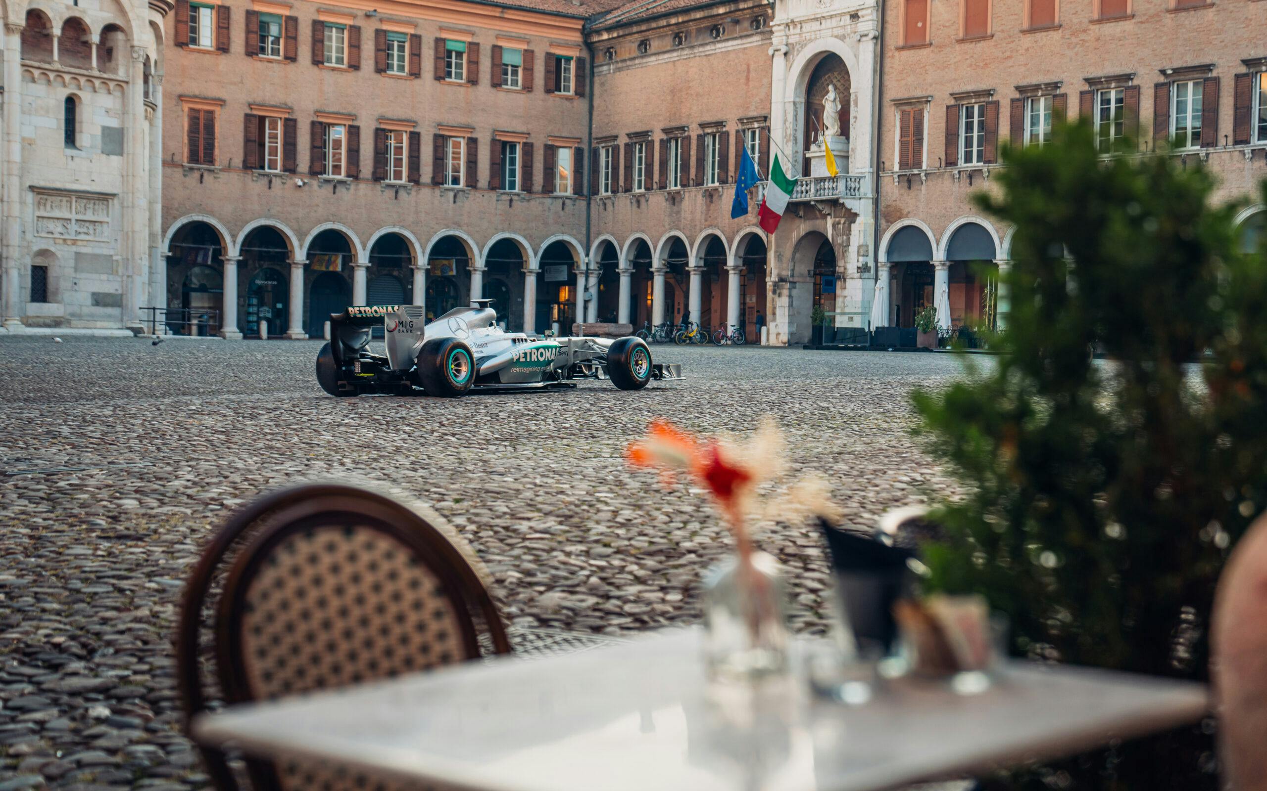 Hammer time: Lewis Hamilton's first mighty Merc is up for auction ...