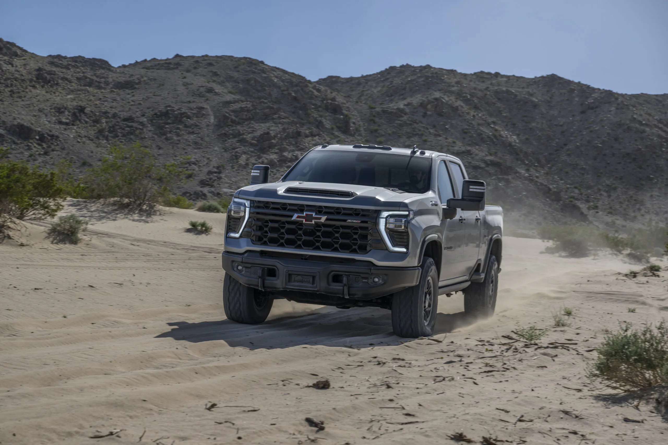 First Drive: 2024 Silverado 2500 ZR2 Bison is Chevy's new HD halo truck ...