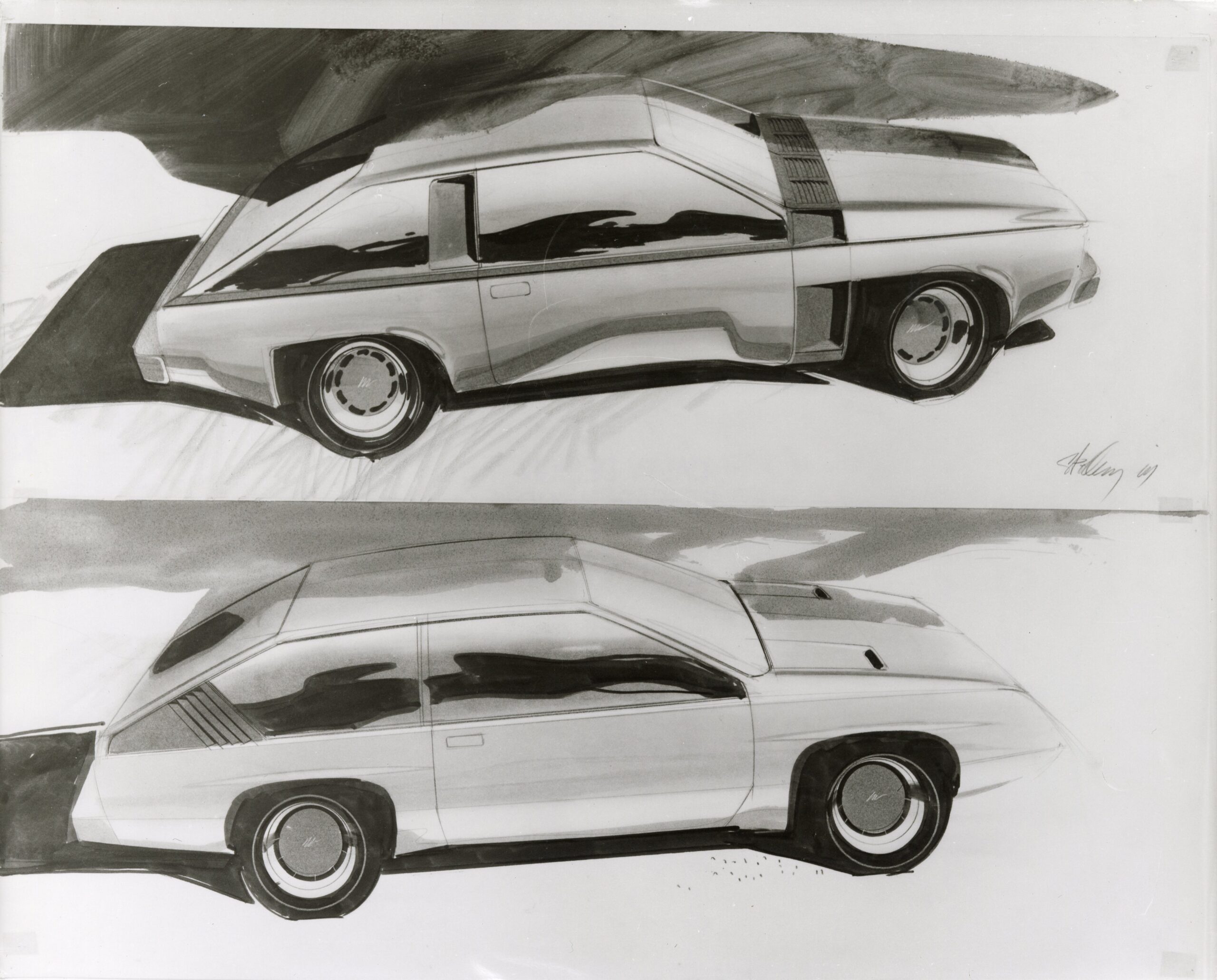 Toyota digs up unbuilt CALTY design concepts, including two mid-engine ...
