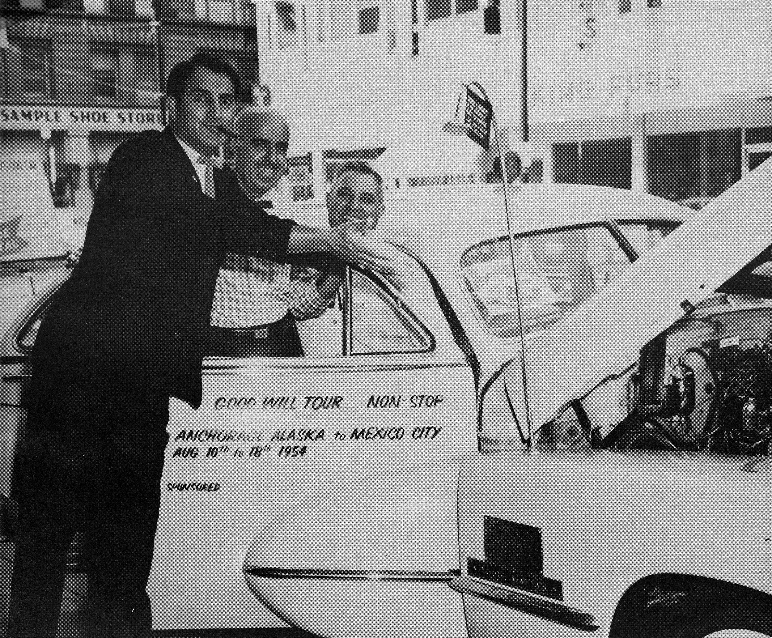 More than 70 years ago, Louie Mattar drove 6320 miles non-stop in his ...