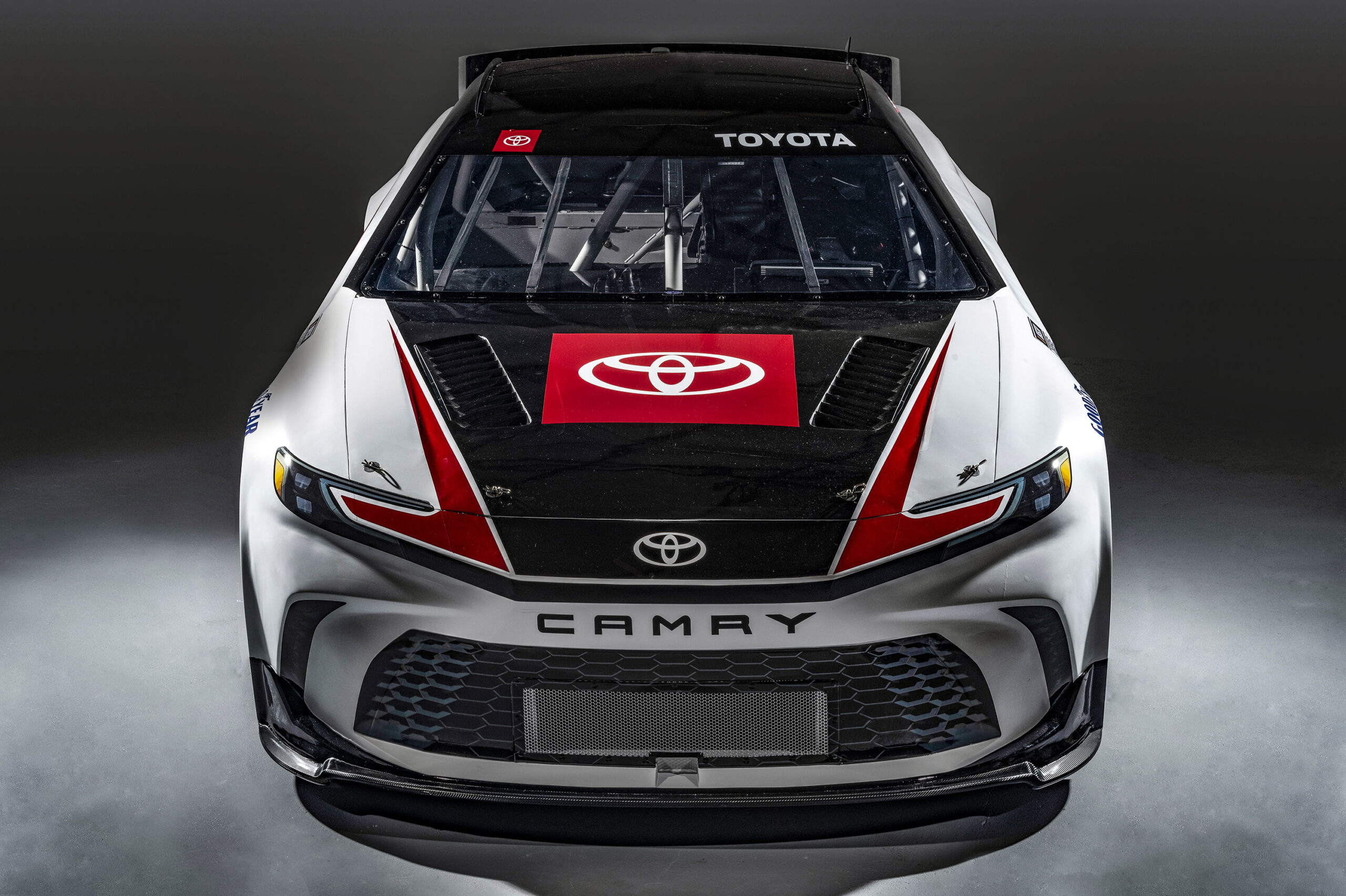 Toyota unveils 2025 NASCAR Camry, following Ford's Dark Horse Mustang ...