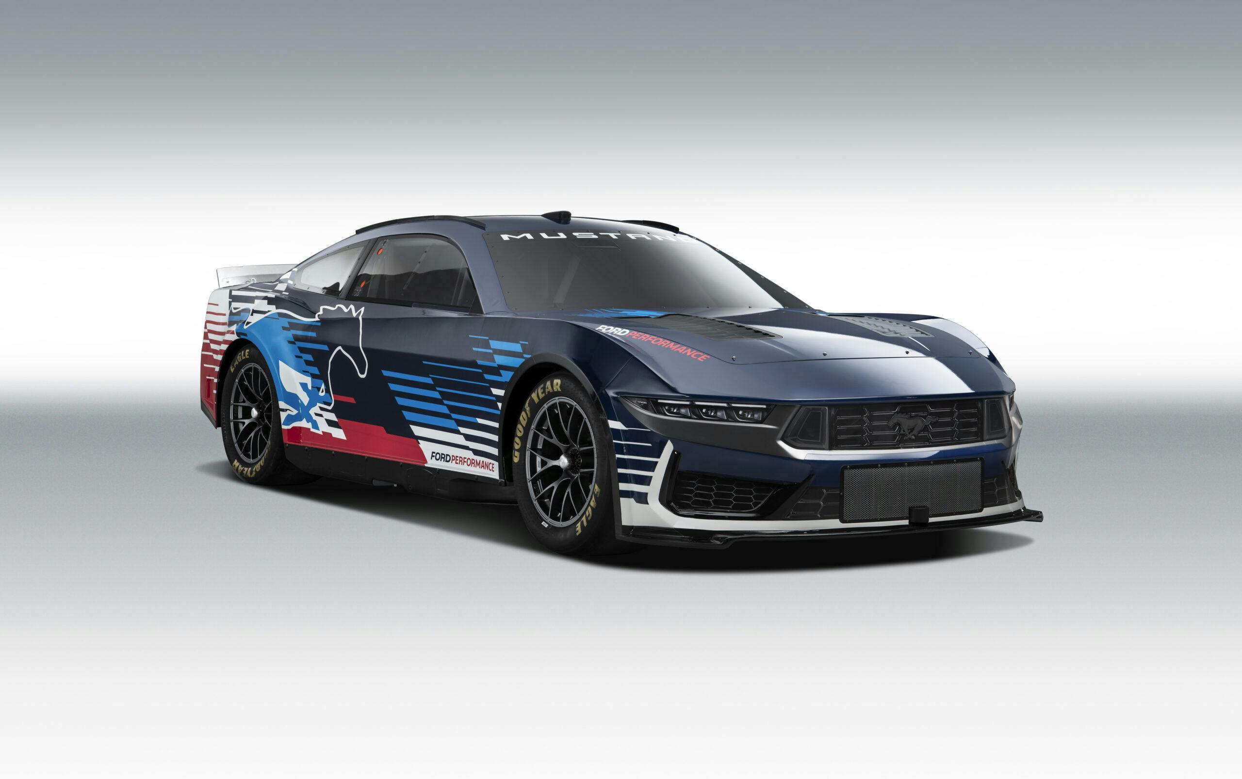 Toyota unveils 2025 NASCAR Camry, following Ford's Dark Horse Mustang ...