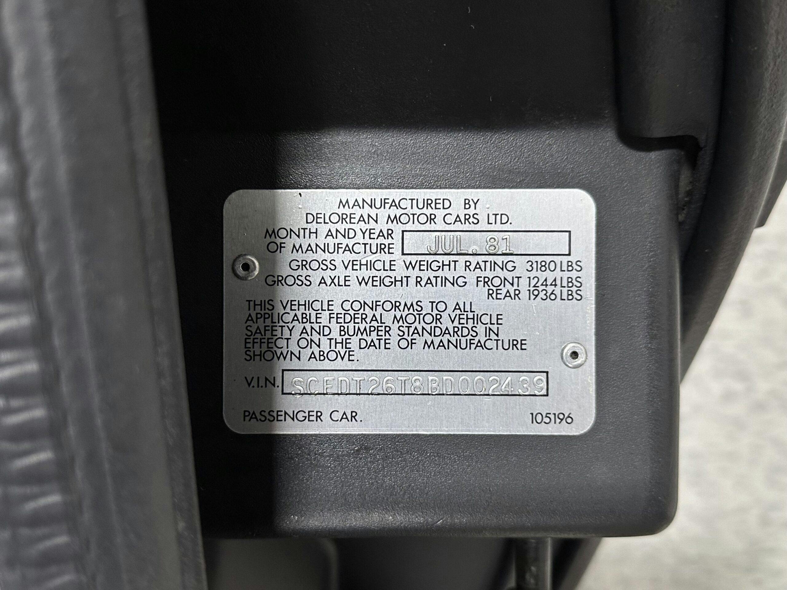 Pick of the Week: Johnny Carson’s 1981 DeLorean - Hagerty Media