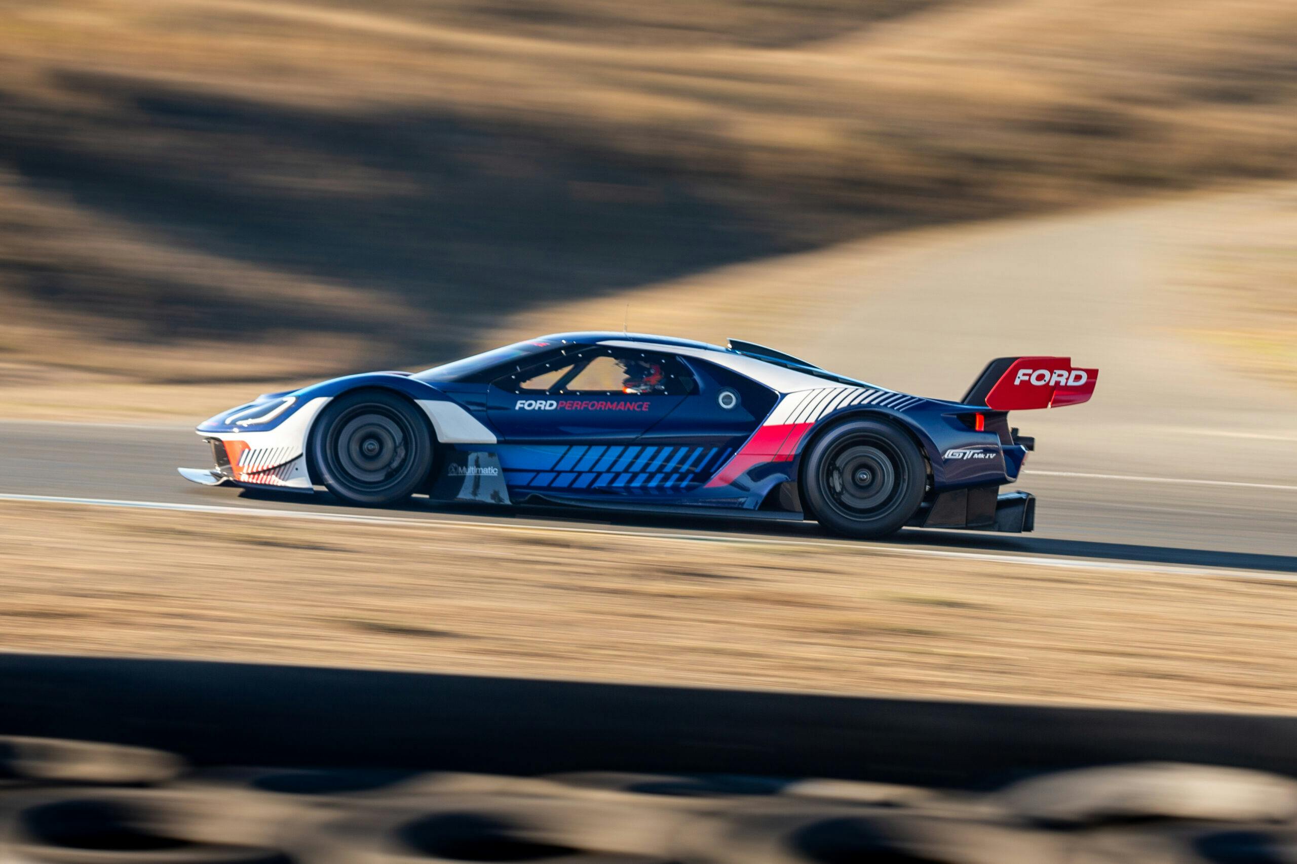 "More raw" Ford GT Mk IV scorches Sonoma Raceway in first public showing - Hagerty Media