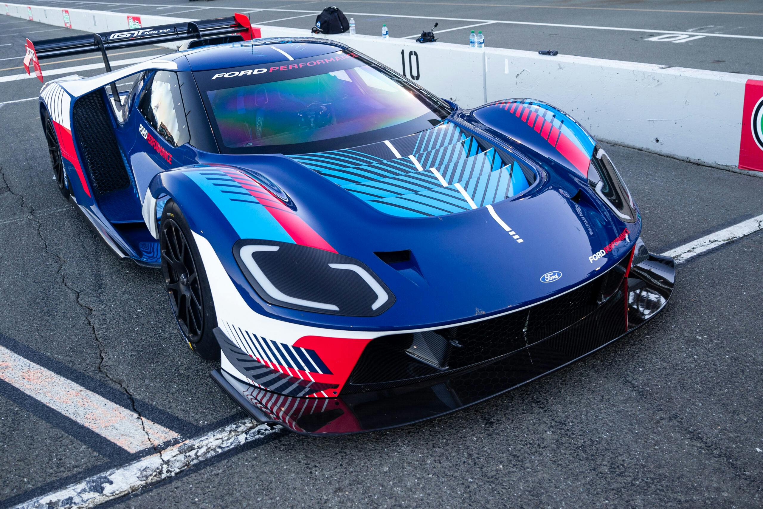 "More raw" Ford GT Mk IV scorches Sonoma Raceway in first public ...