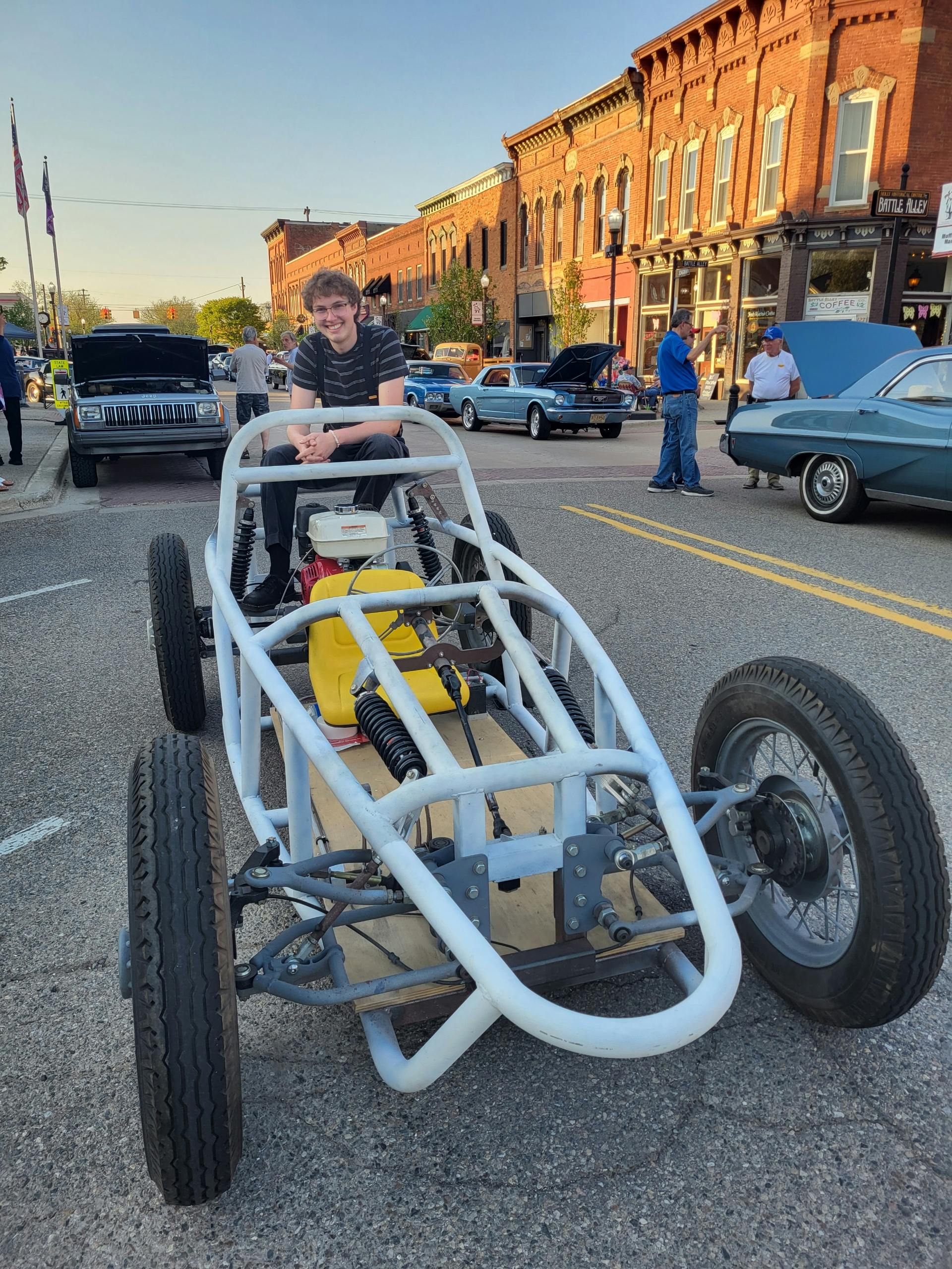 Homegrown: Teenager's snowmobile-powered cyclecar - Hagerty Media