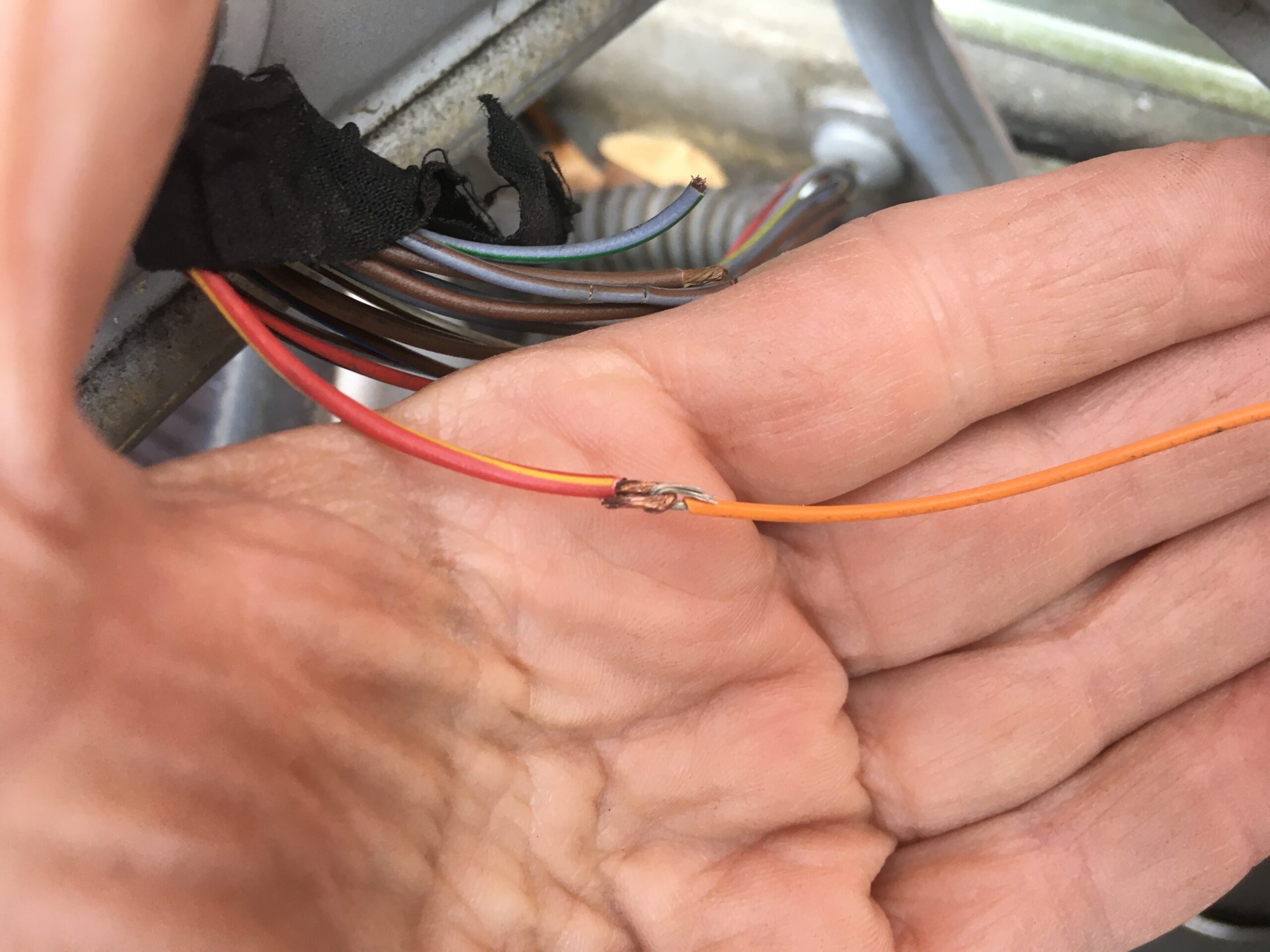 The easy repair that got hard: Fixing broken wires inside a harness ...