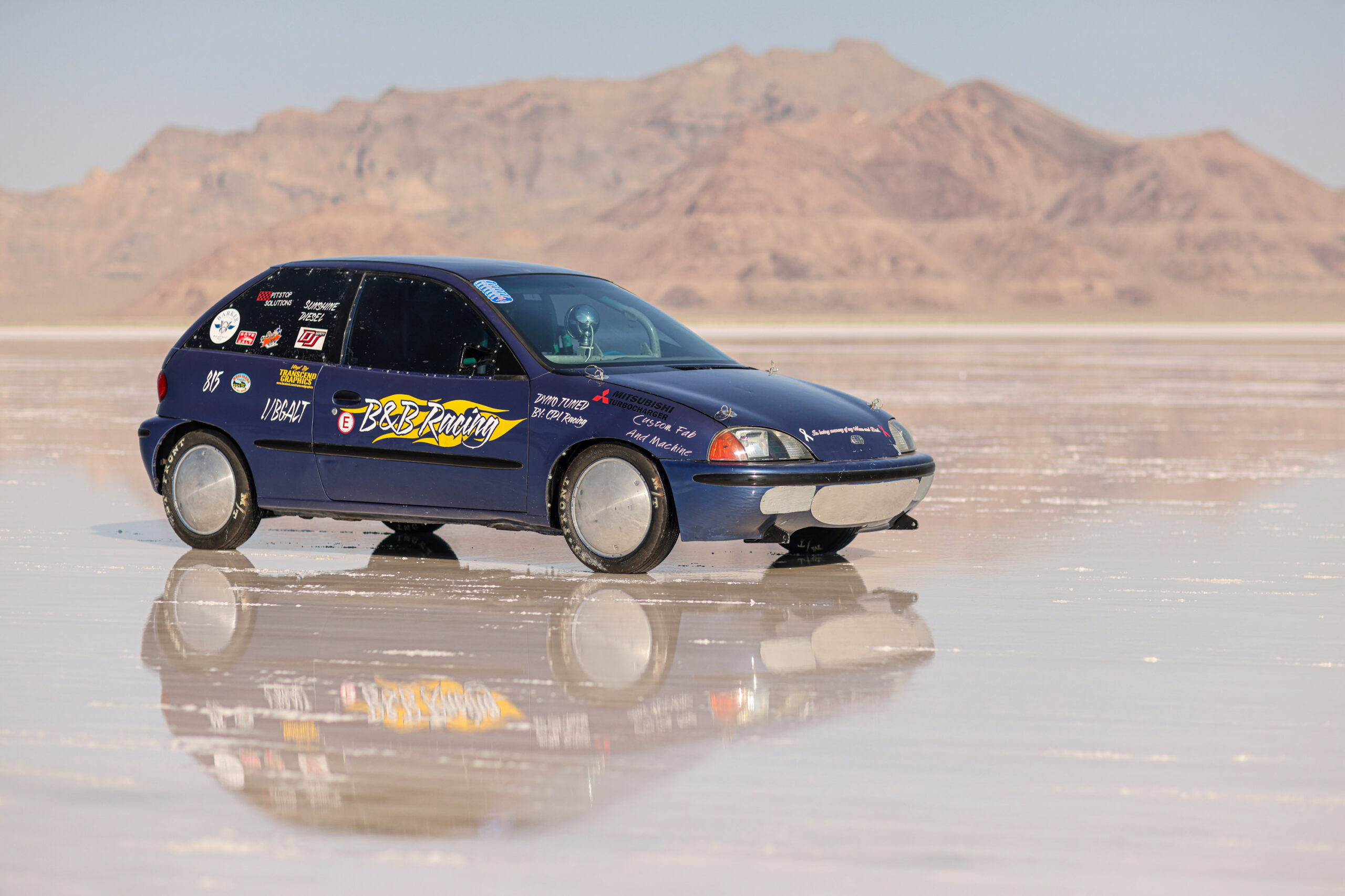 Geo Metro salt racer packs a 285-hp, two-stroke punch - Hagerty Media