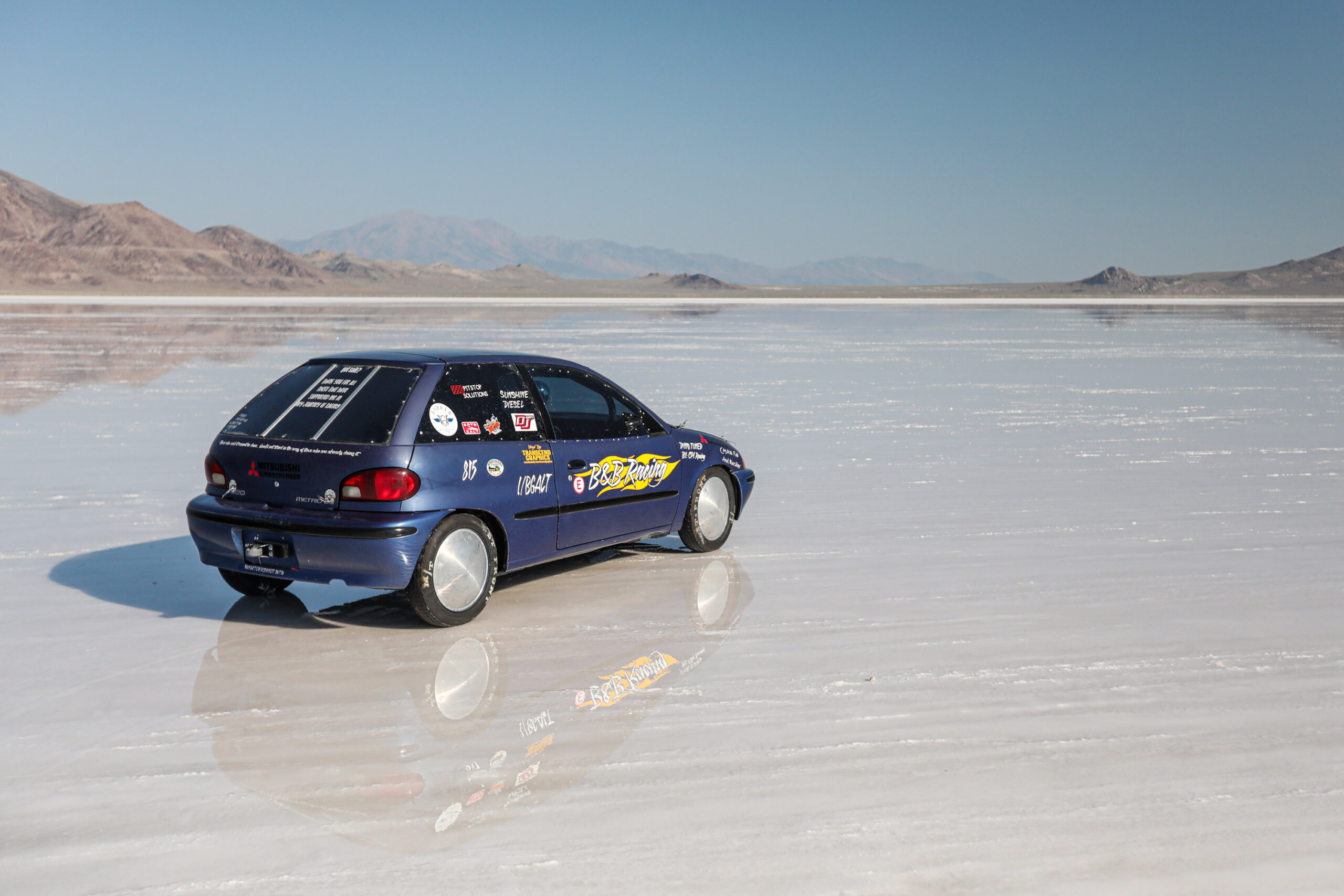 Geo Metro salt racer packs a 285-hp, two-stroke punch - Hagerty Media