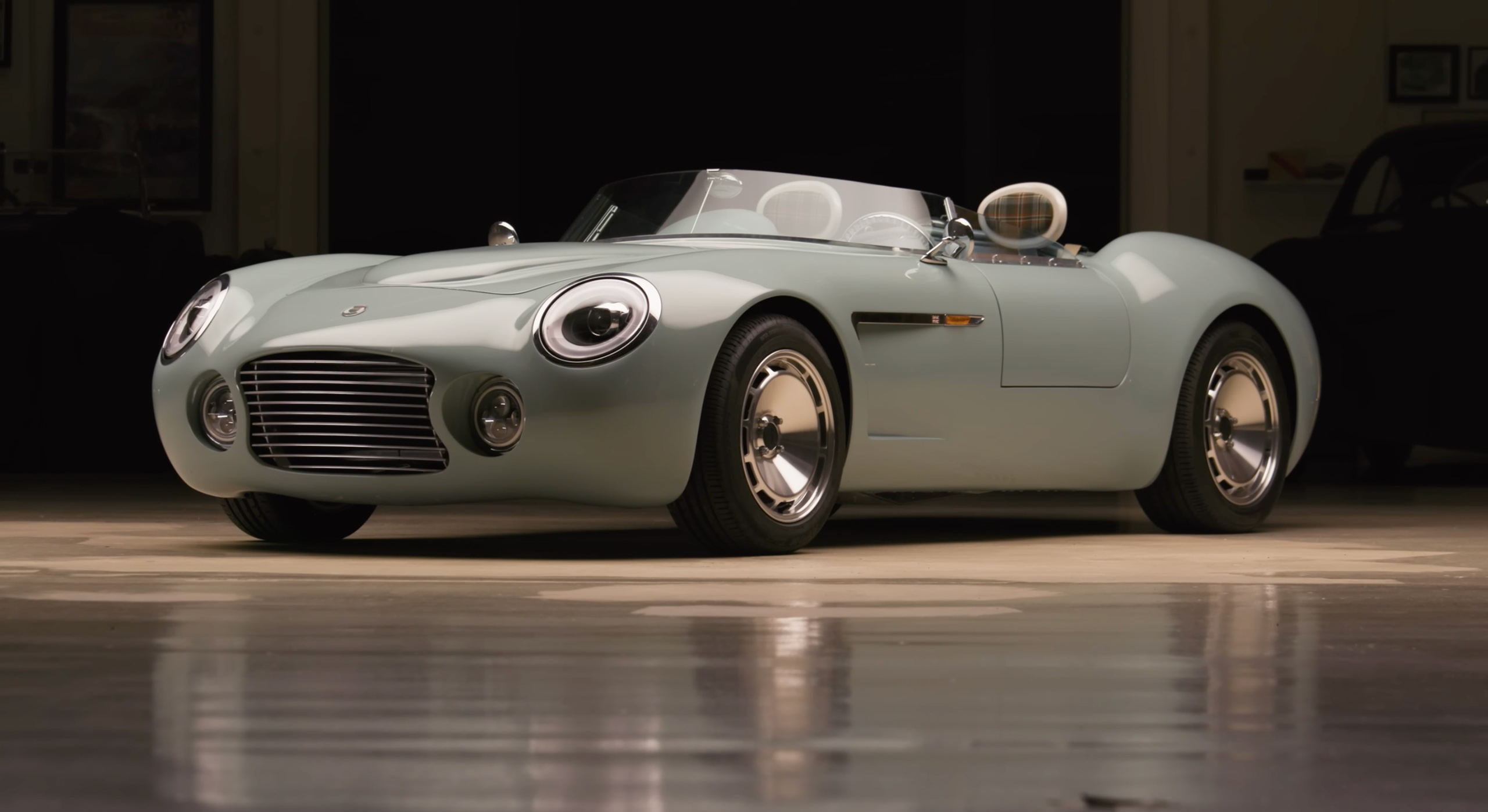 Leno is impressed by Drew Scott’s bespoke electric sports car - Hagerty ...