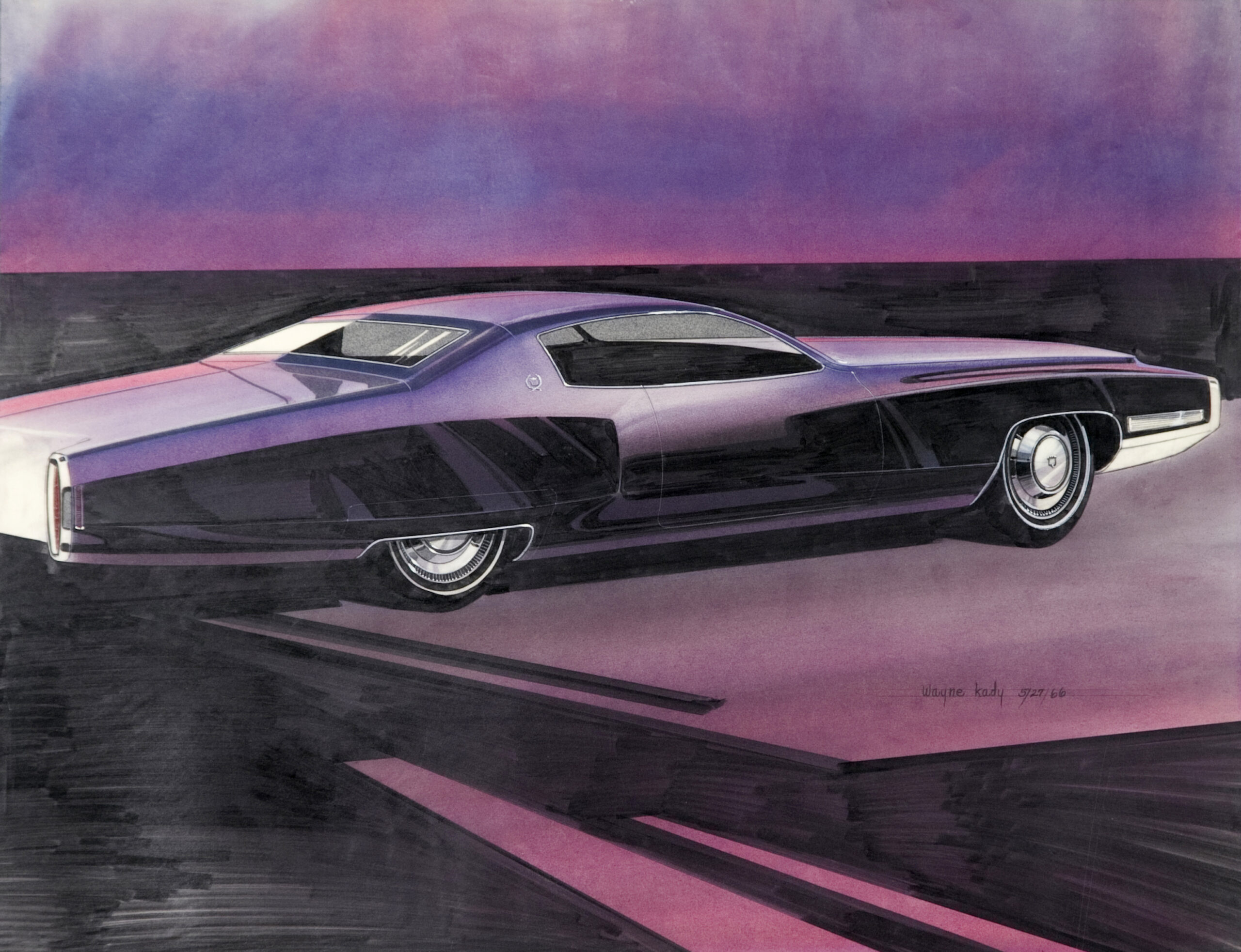 You May Not Know Wayne Kady, but You Know the Cadillacs He Drew ...