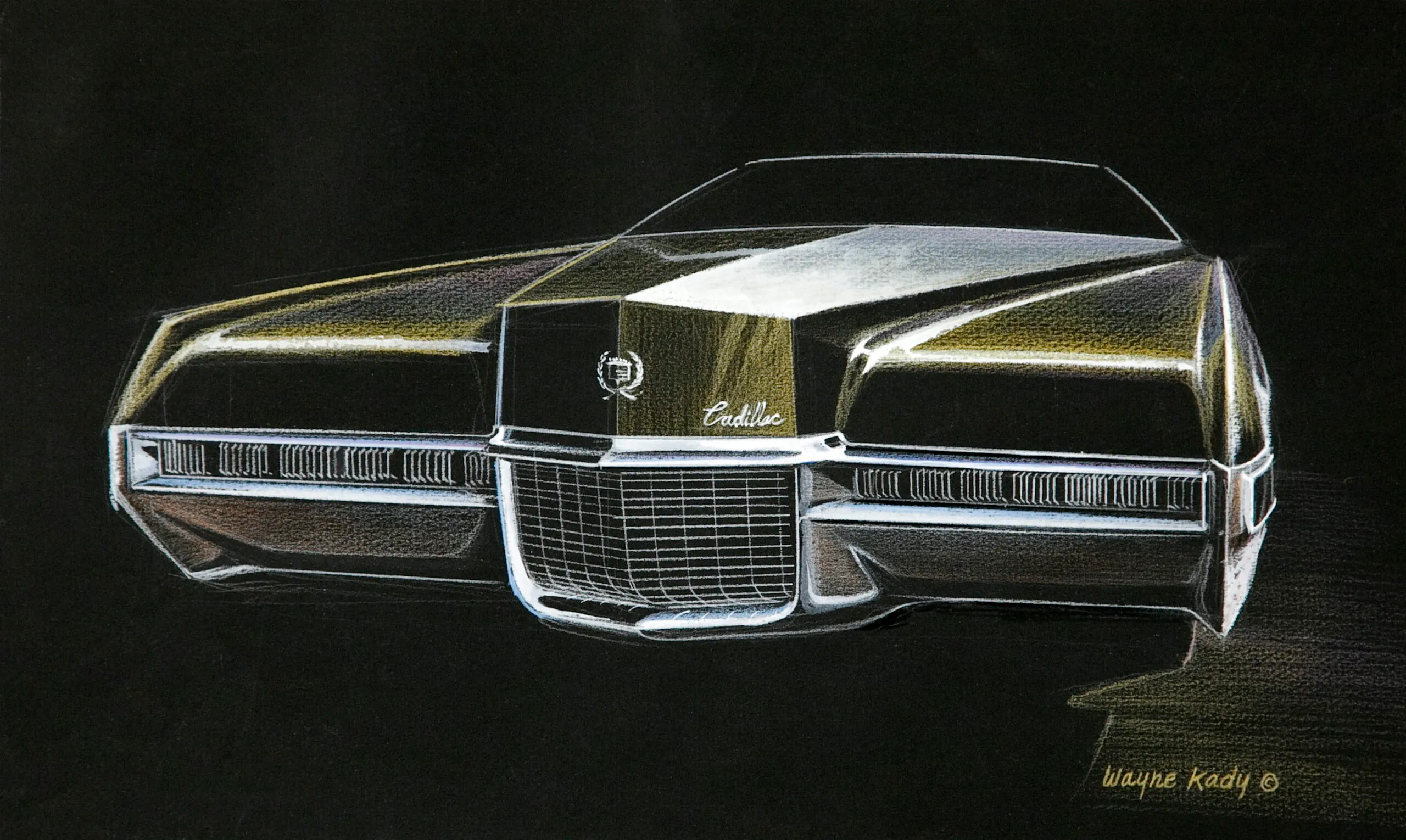 You May Not Know Wayne Kady, but You Know the Cadillacs He Drew ...