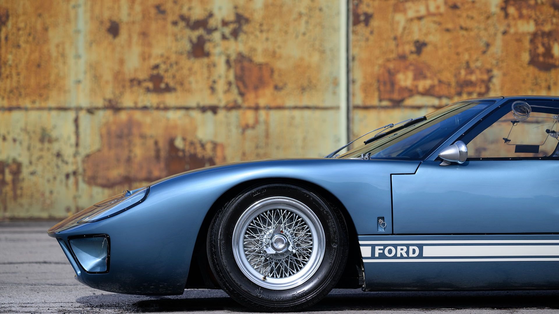 Will This Road-Going GT40's "Colorful" History Add to Its Auction ...