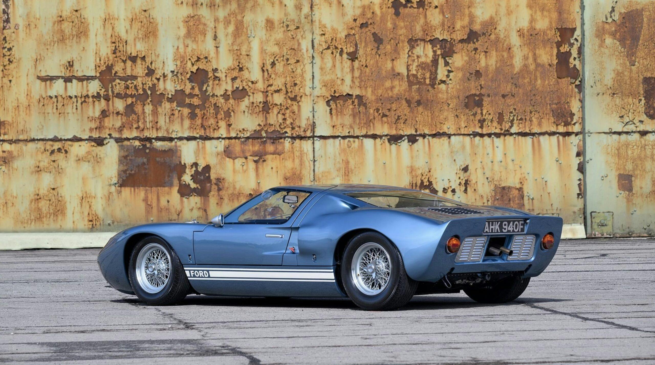 Will This Road-Going GT40's "Colorful" History Add to Its Auction ...