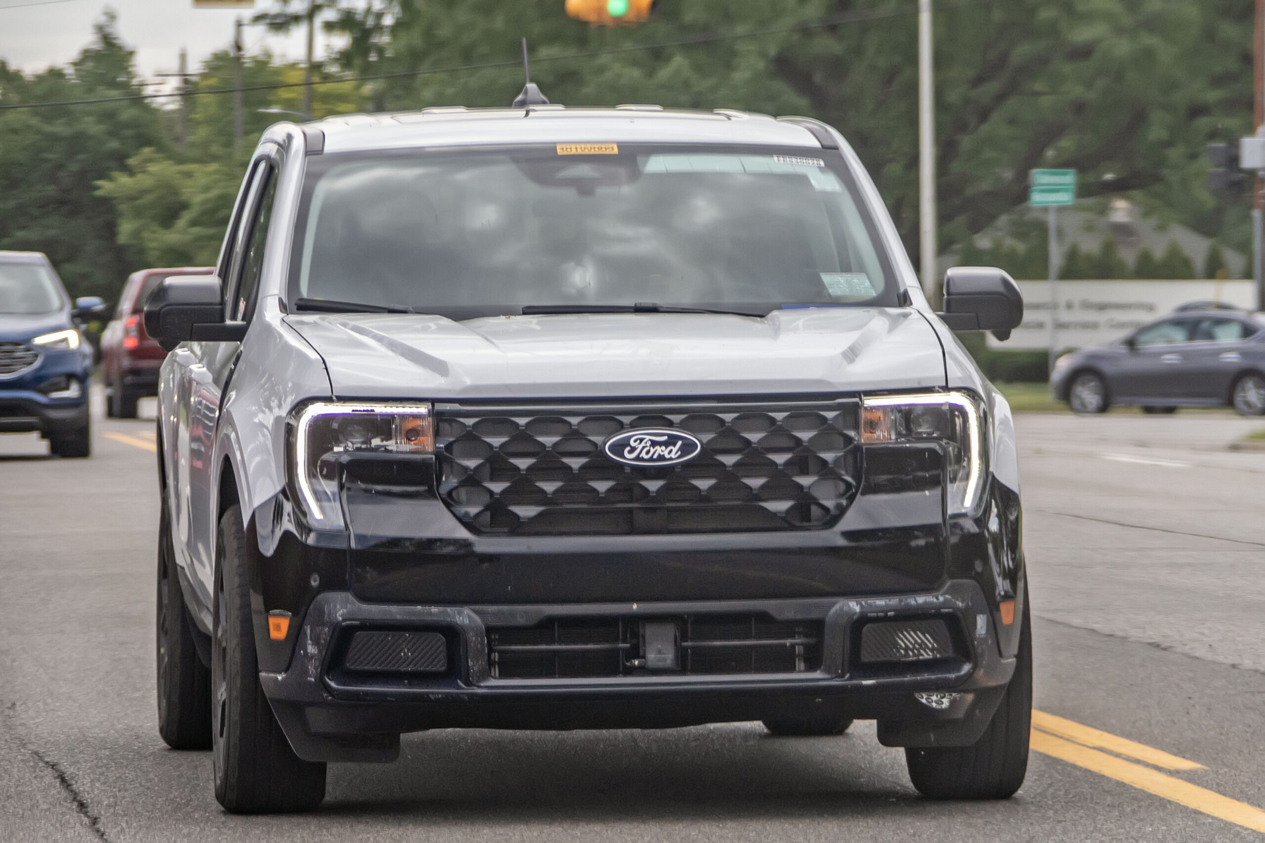 Spy Shots Spot AWD Hybrid Ford Maverick - Hagerty Media