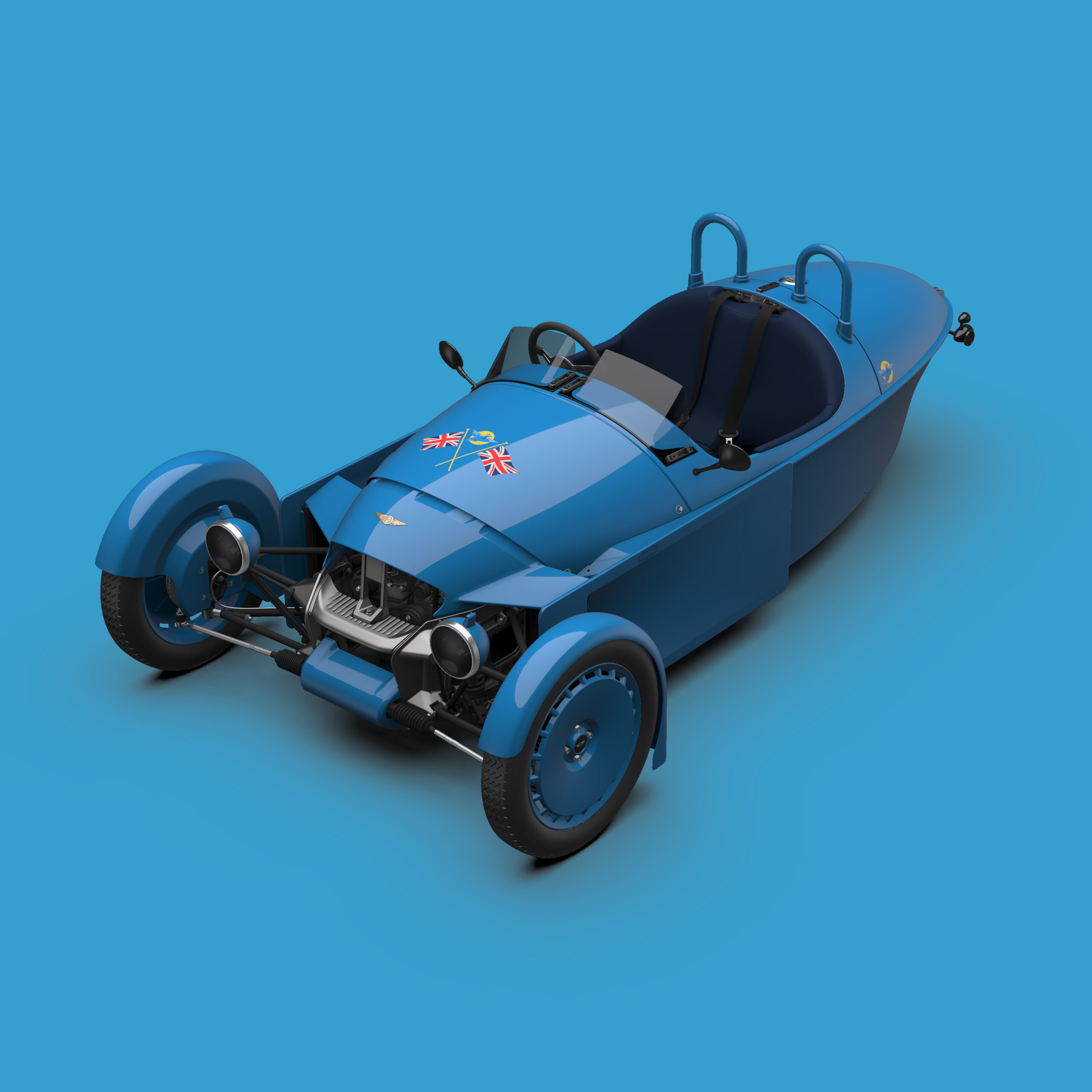 Morgan Shows Inspiration for Super 3 in Limited Edition Liveries ...