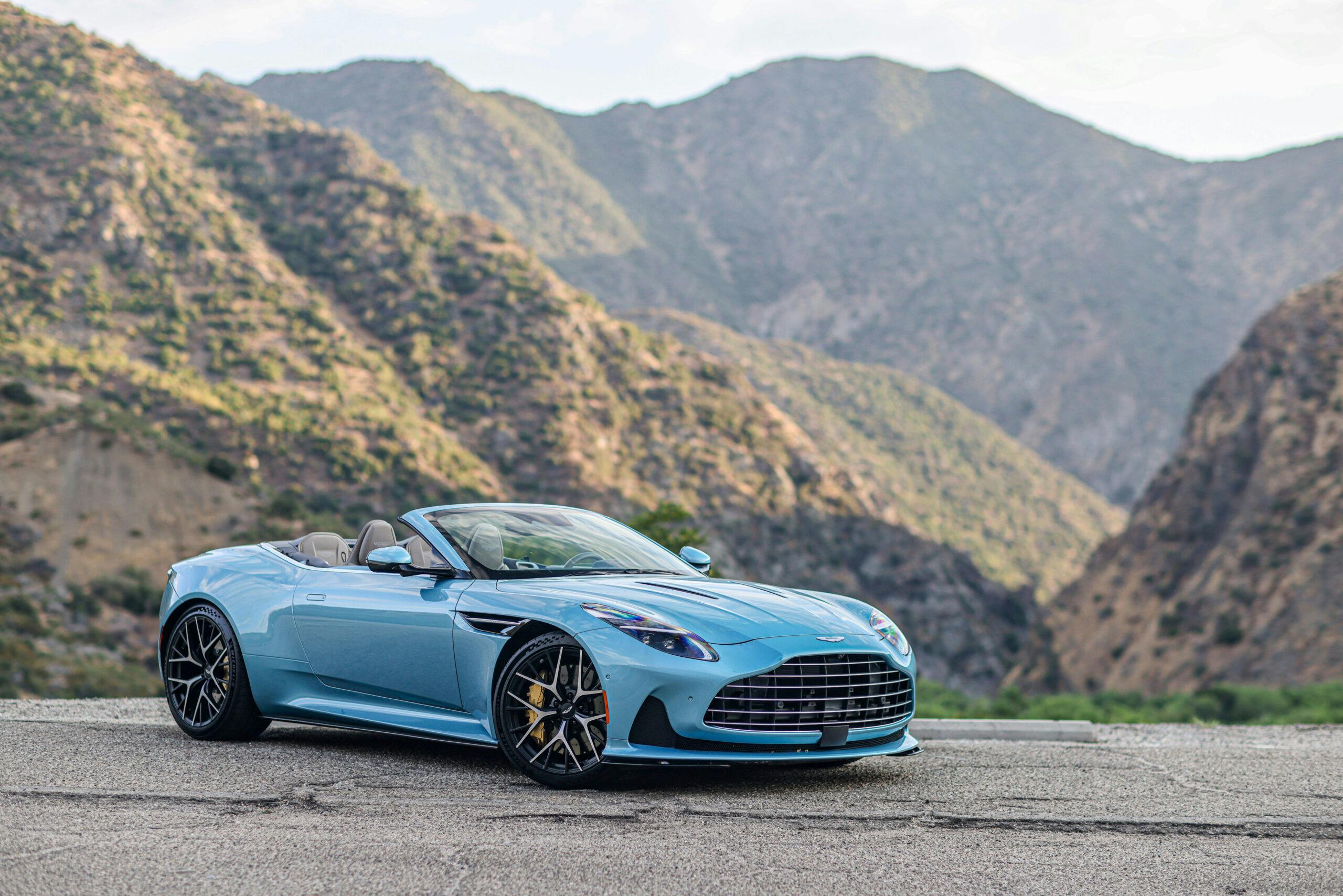 First Drive: 2024 Aston Martin DB12 Volante - Hagerty Media