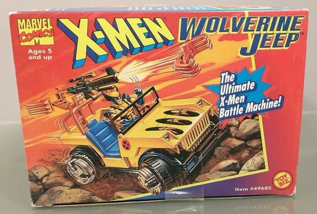Superhero Action Figures in the 1990s Had Some Wild Transportation ...