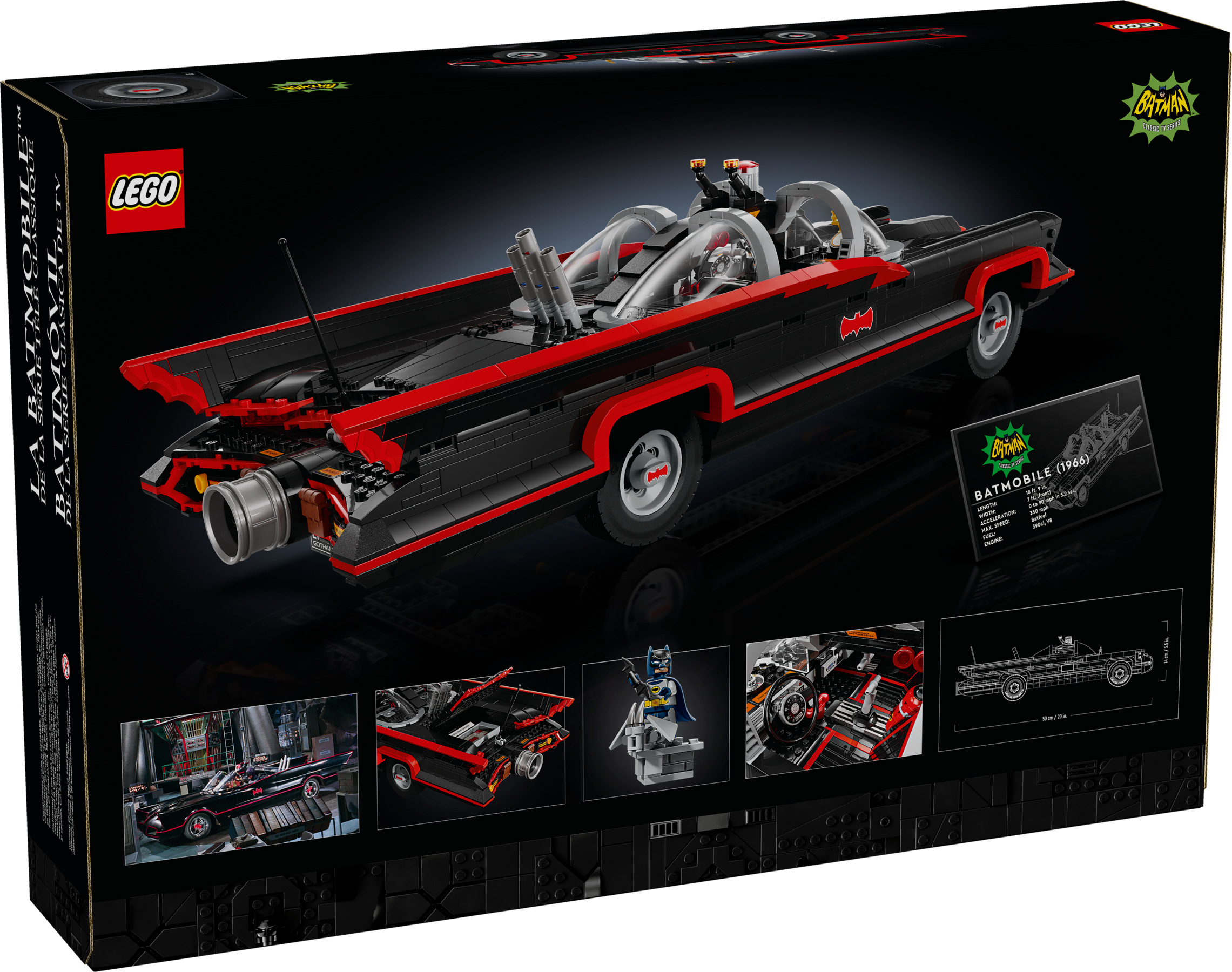 Zow! Lego's Latest Creation Is This Stellar Classic Batmobile - Hagerty ...