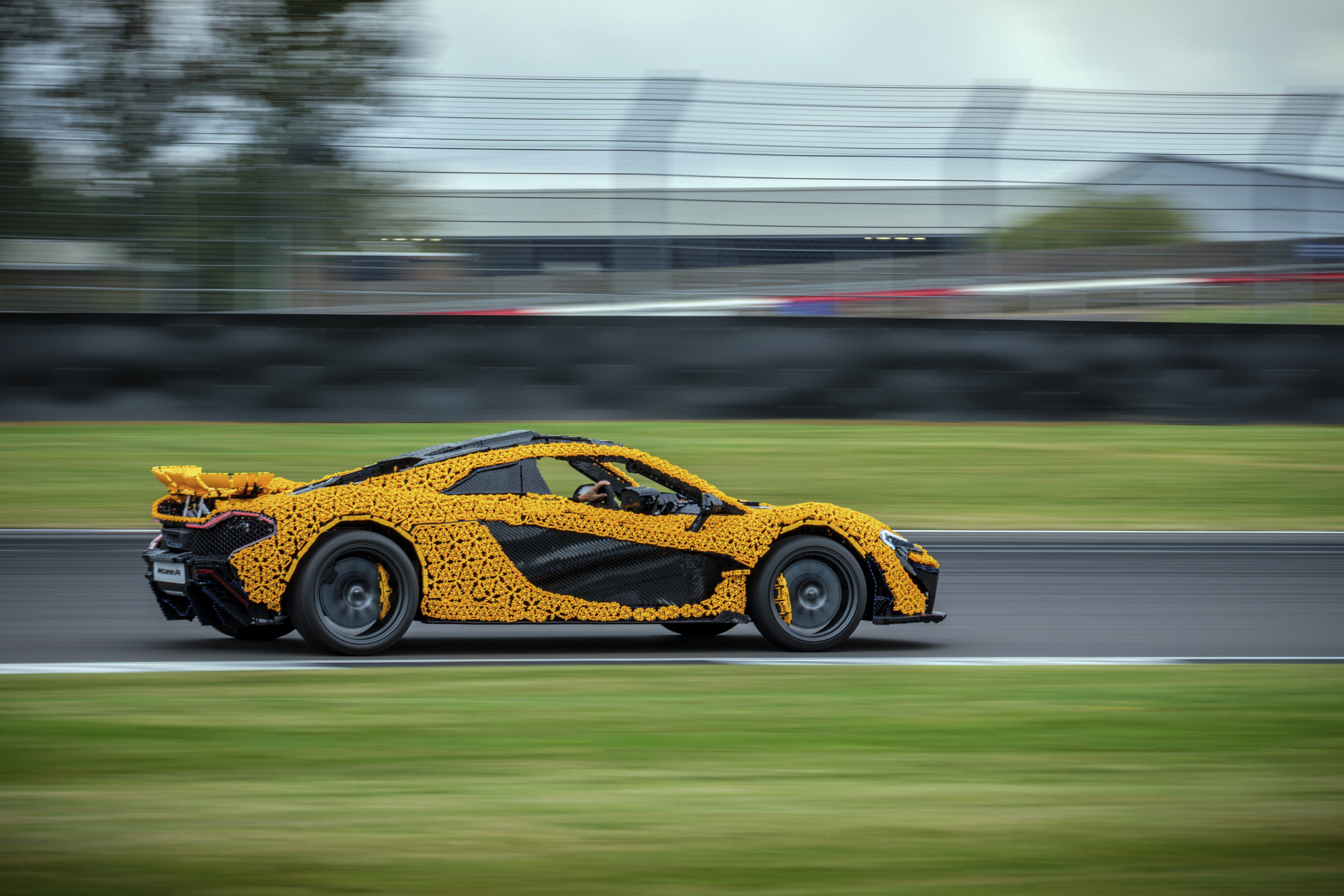 A Full-Size Lego McLaren P1 Just Lapped Silverstone - Hagerty Media