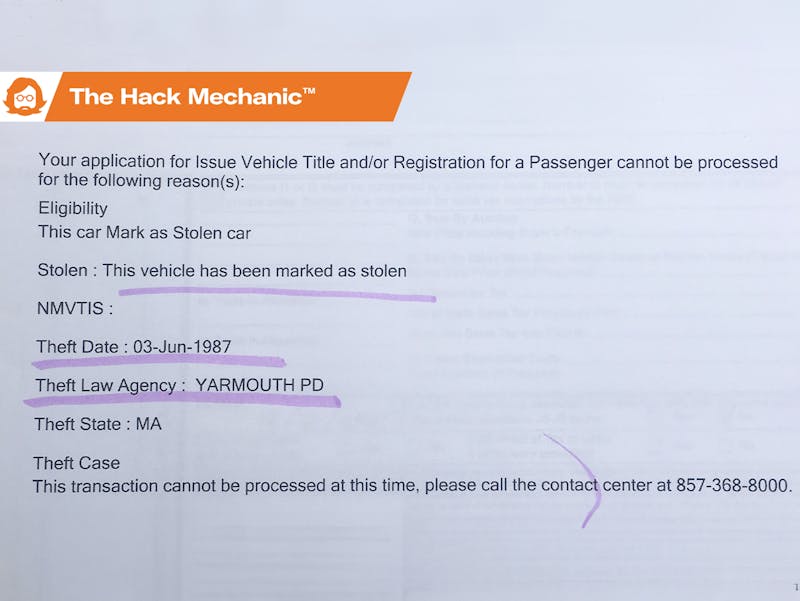 Read the latest The Hack Mechanic stories from car lovers like you ...