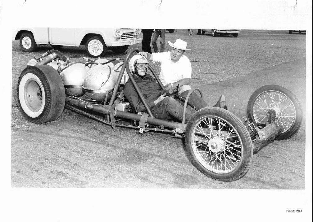Garrett AiResearch's Compressed Air–Powered Dragsters Started with ...