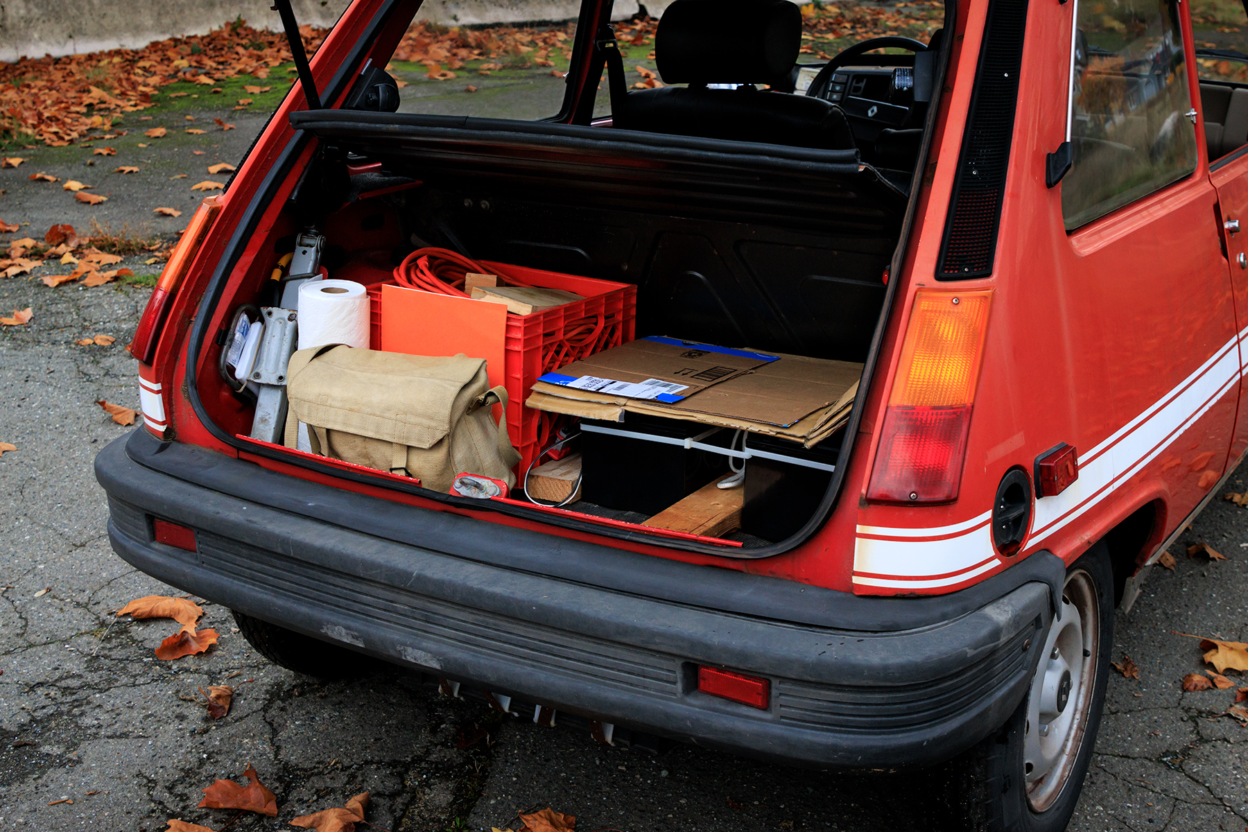 The Nine Lives of the Lectric Leopard, the Original Electric Renault 5 ...