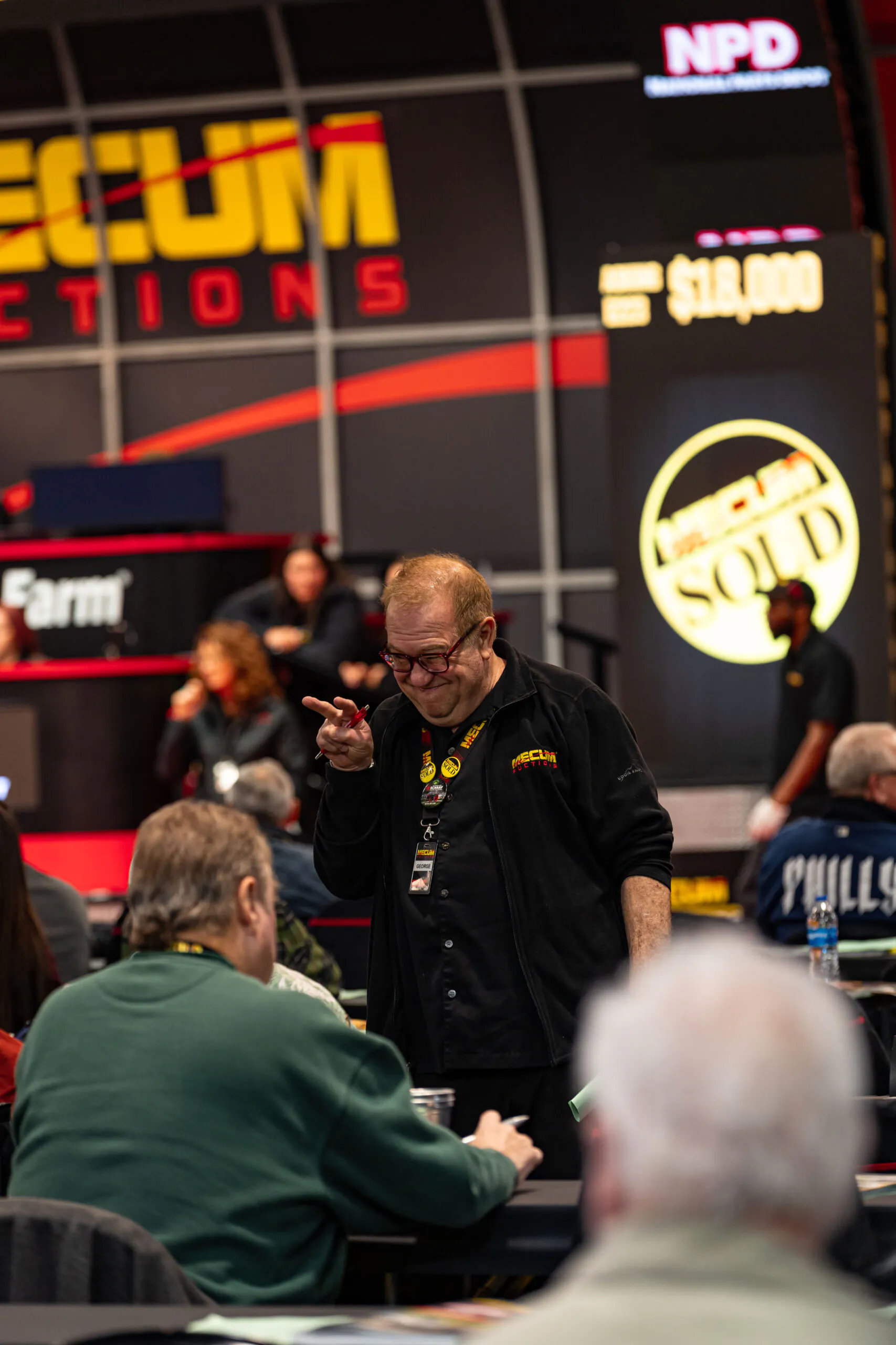 Mecum Auction Bidder Assistants