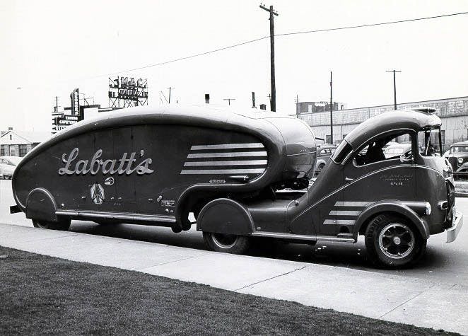 Are Labatt's Streamlined Semis the Coolest Trucks Ever? - Hagerty Media