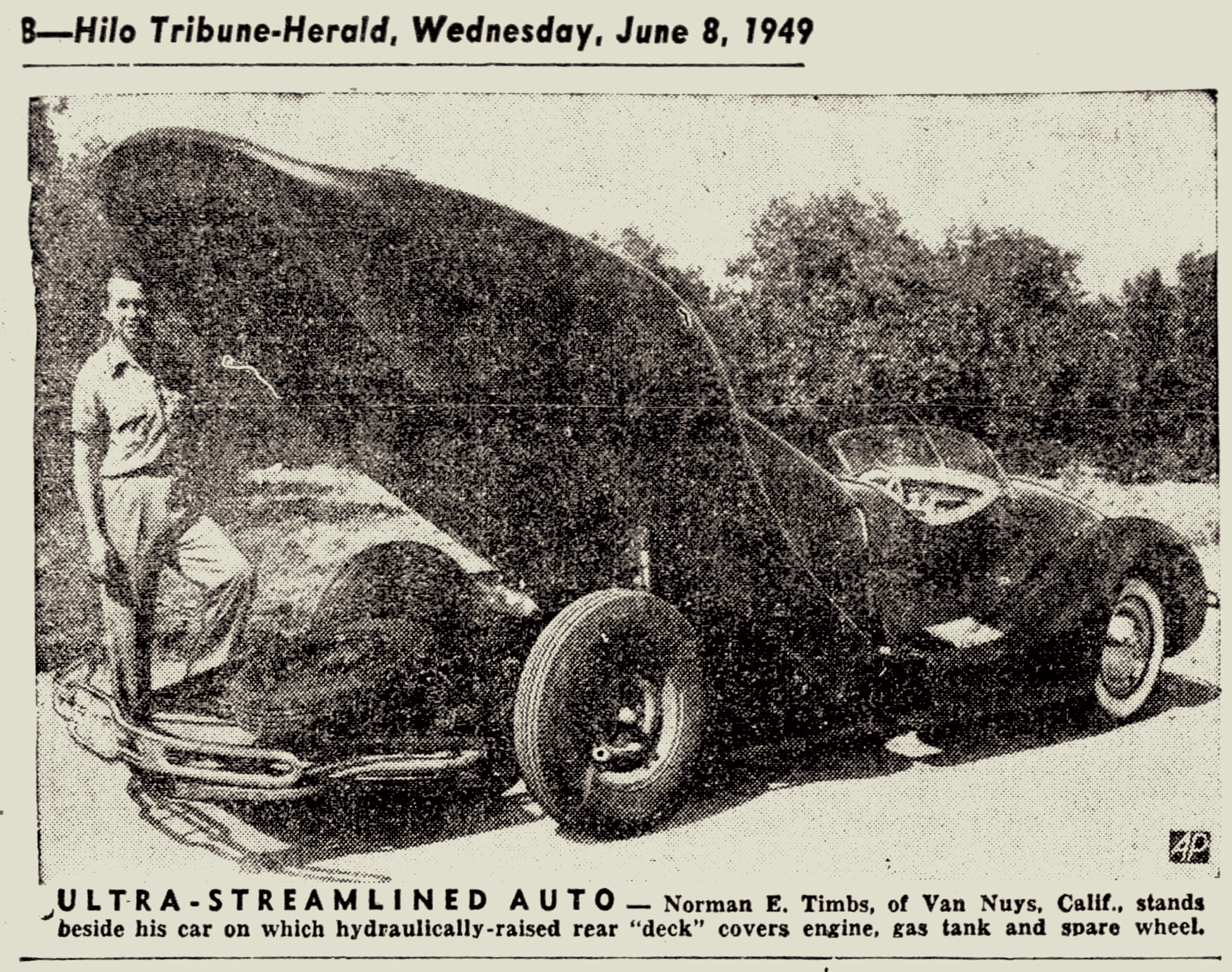 Up from the Ashes: A 1940s One-off Streamliner Is Reborn. Again ...