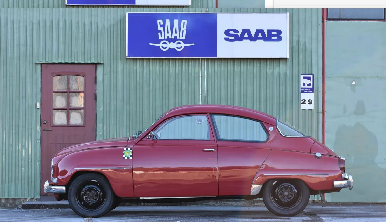This Saab 96 with Factory Two-Stroke Race Engine is a Silly Swede ...