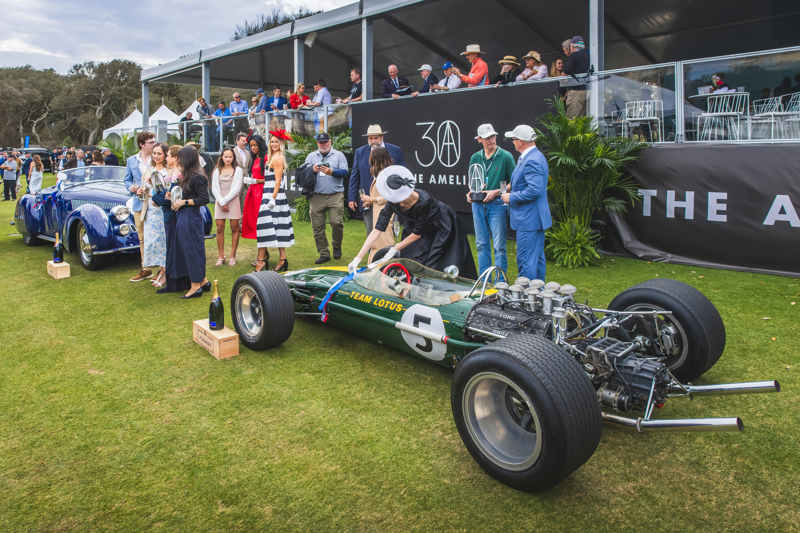 Ex-Jim Clark Lotus 49 F1 Car Wins 2025 Amelia Concours de Sport Best of ...