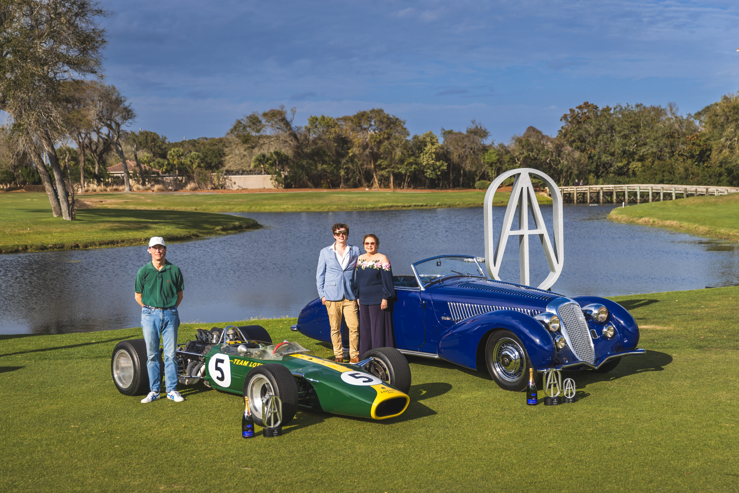 Ex-Jim Clark Lotus 49 F1 Car Wins 2025 Amelia Concours de Sport Best of ...