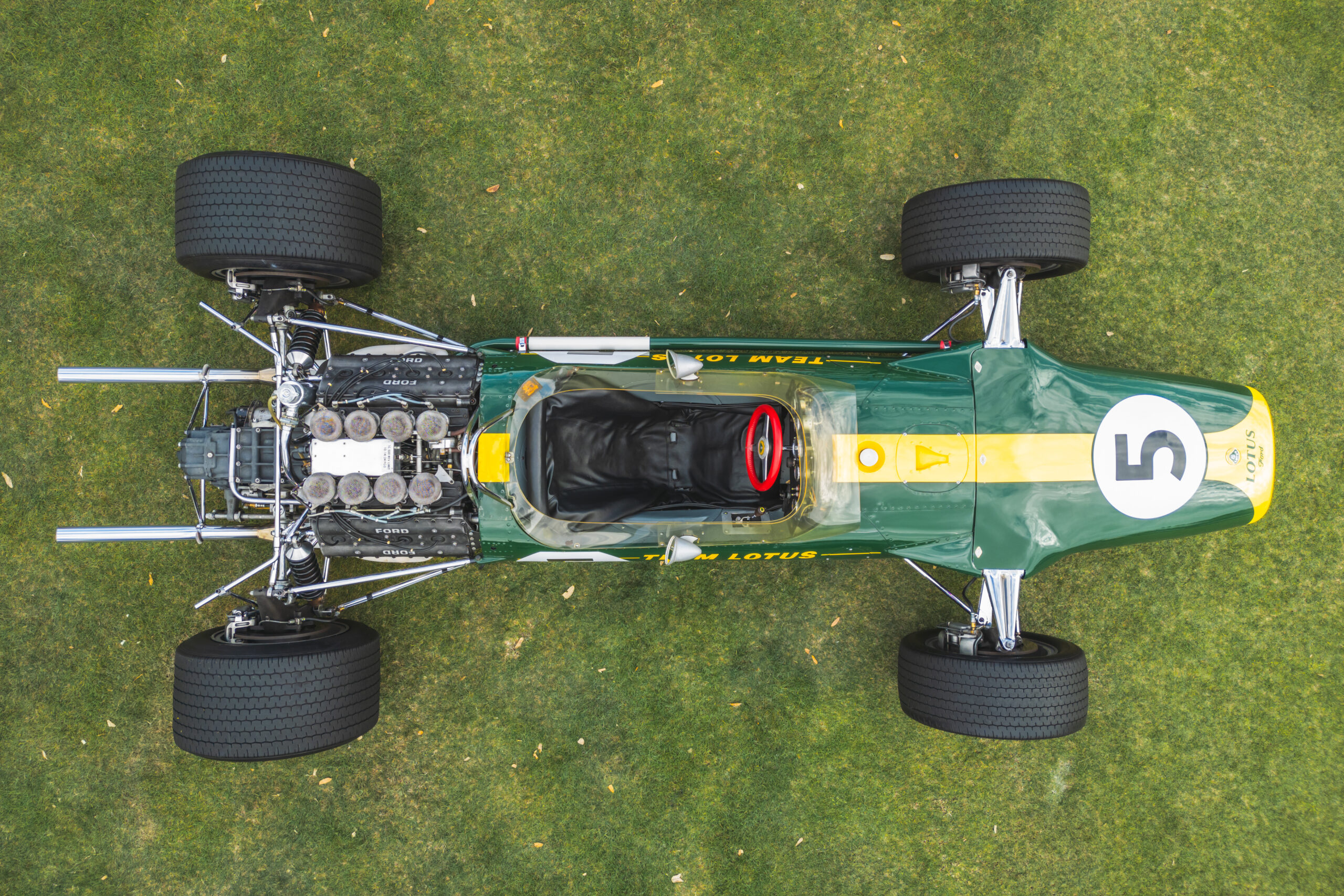 Ex-Jim Clark Lotus 49 F1 Car Wins 2025 Amelia Concours de Sport Best of ...