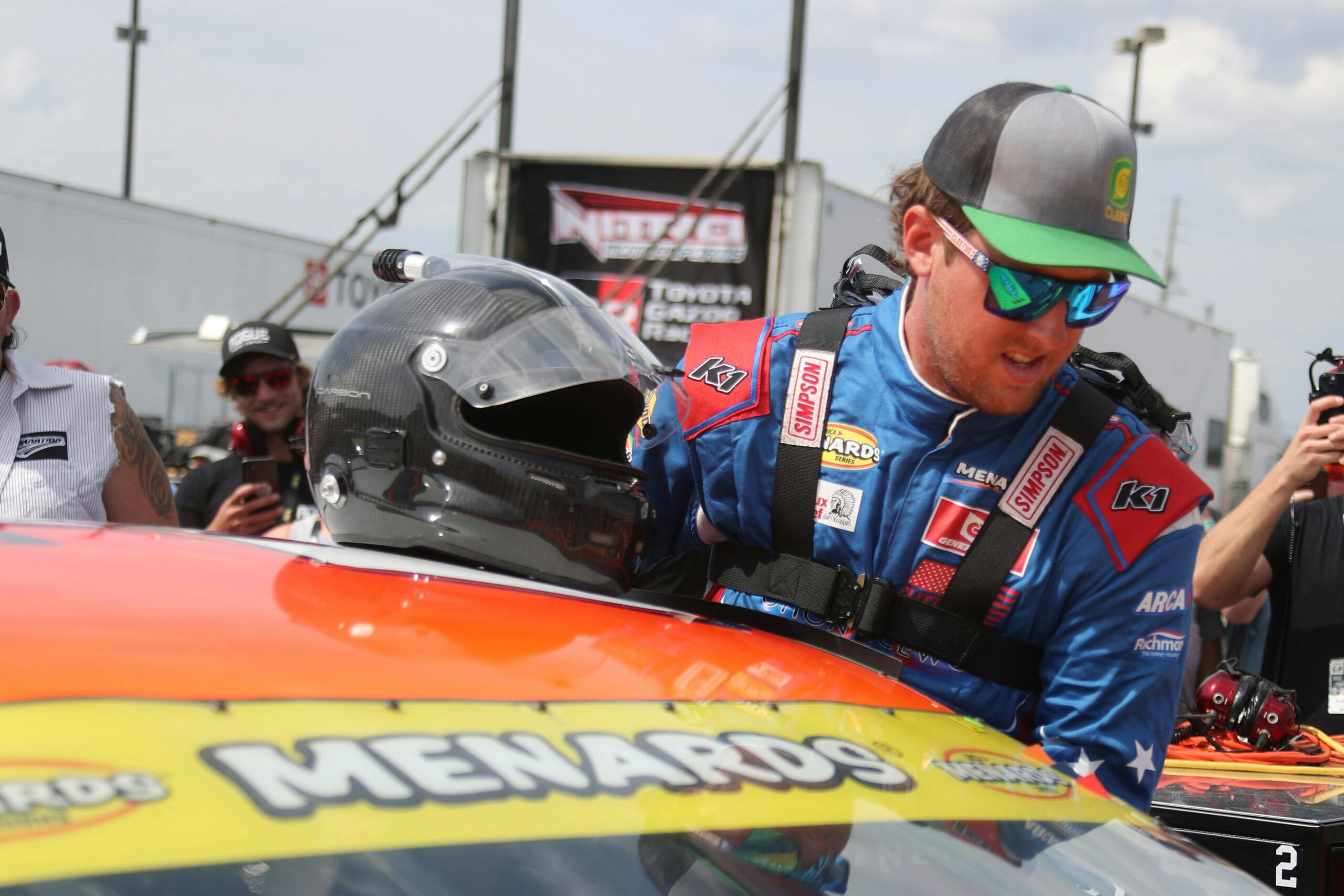 Who Won Saturday's ARCA Race at Talladega? Cleetus McFarland, Though He ...