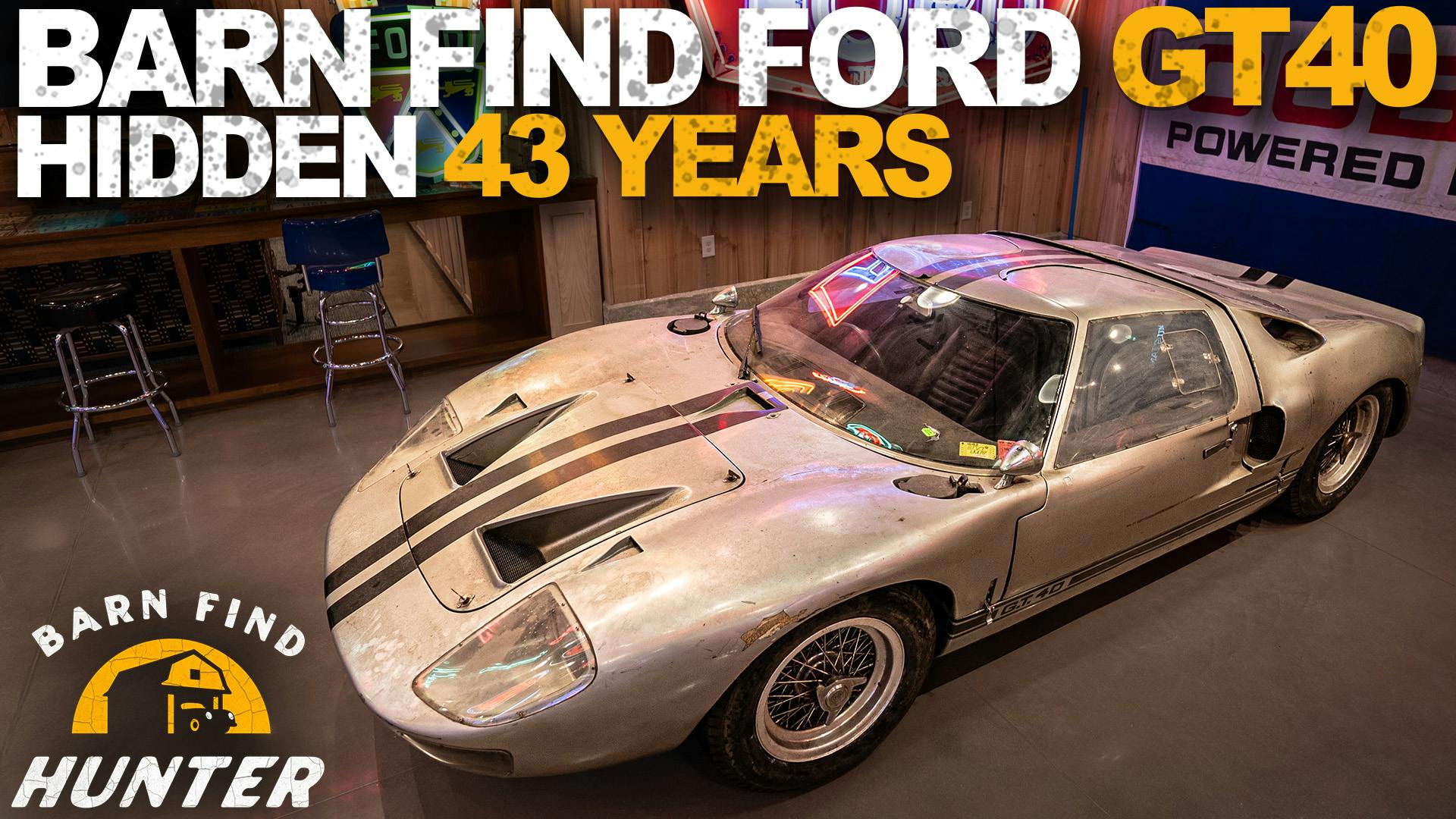 This Dusty Ford GT40 Is Barn Find Hunter's Greatest Discovery Yet ...