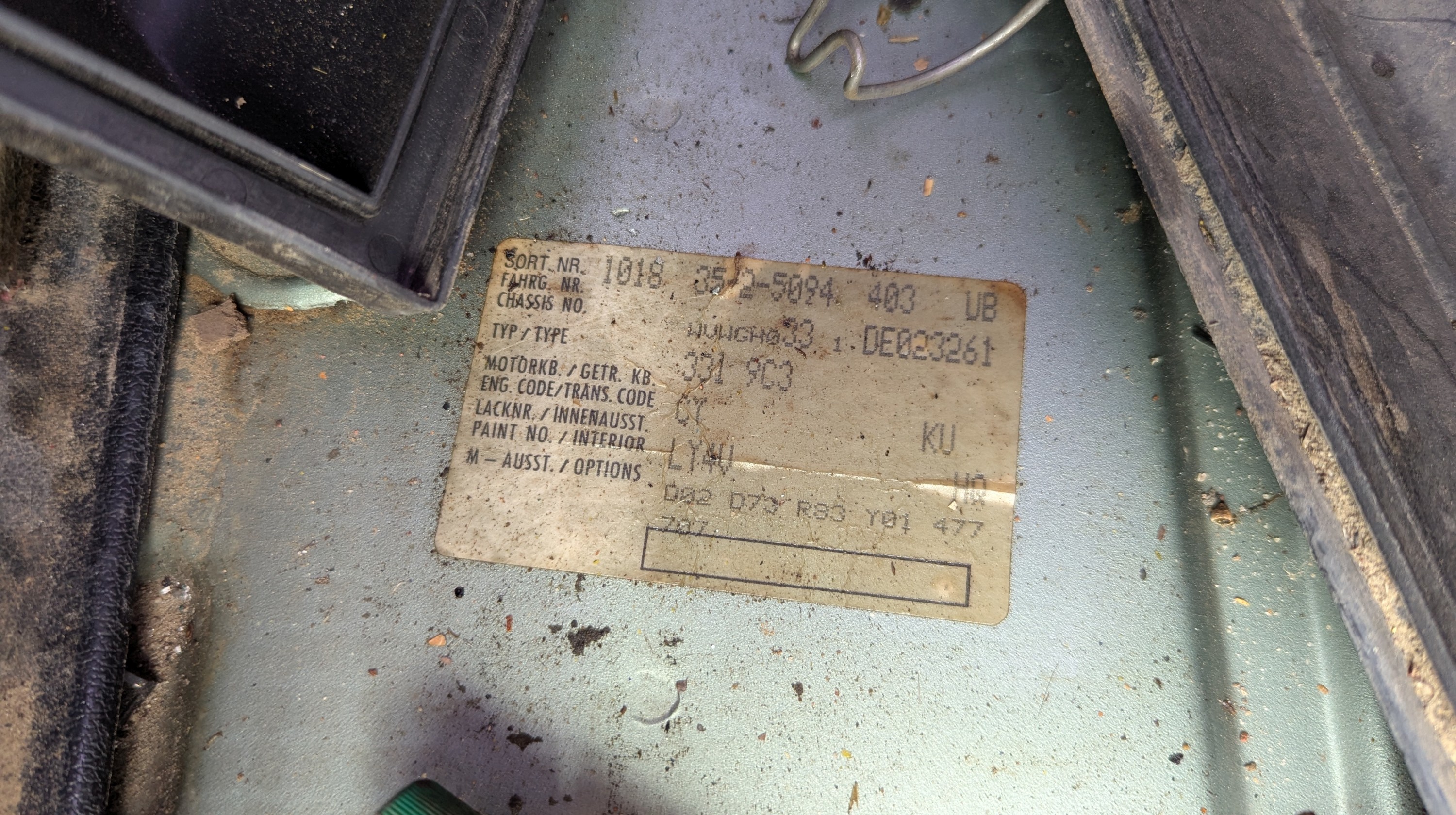 Final Parking Space: 1983 Volkswagen Quantum GL Turbo Diesel Wagon ...