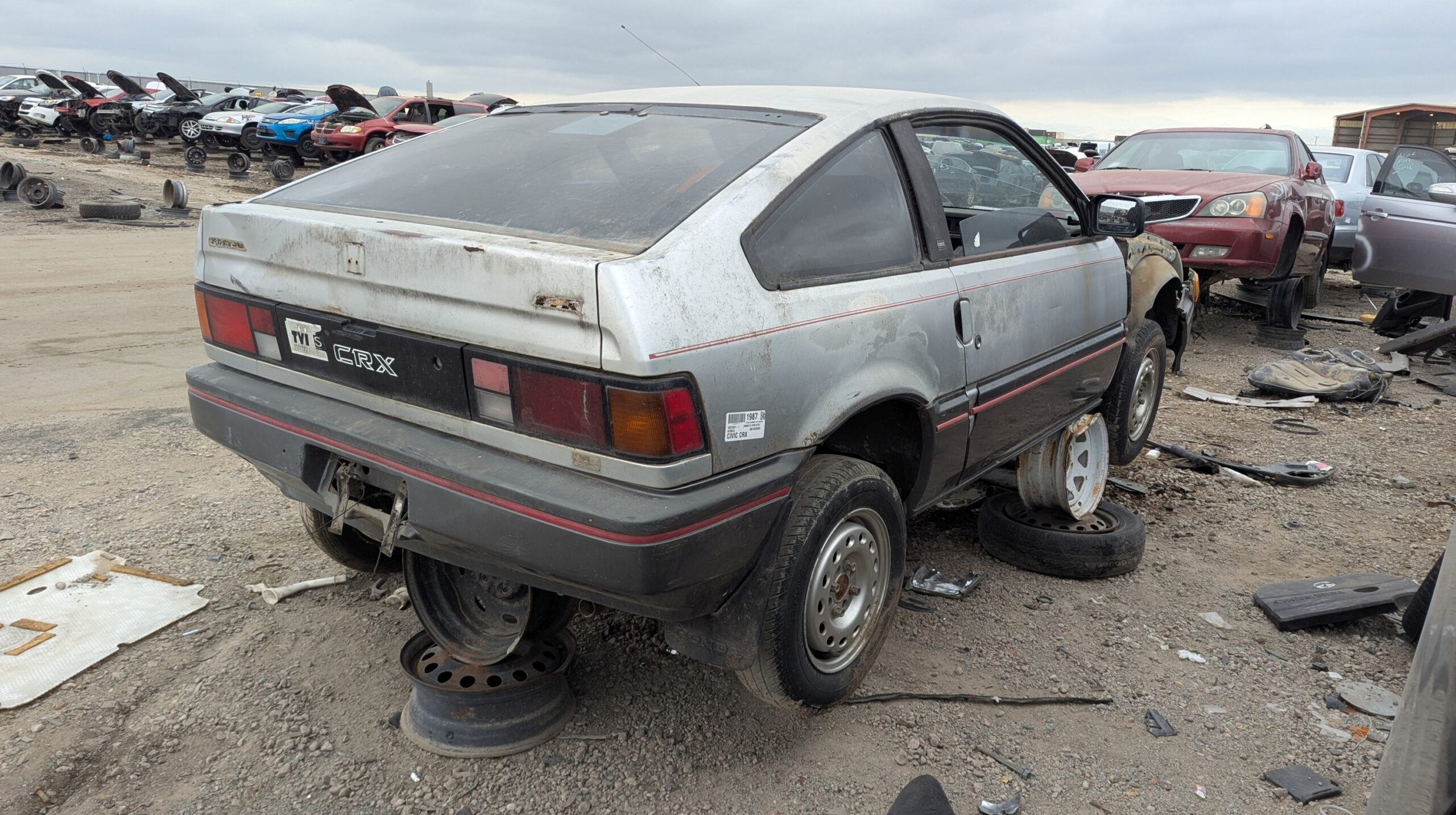 Final Parking Space: 1987 Honda Civic CRX HF - Hagerty Media