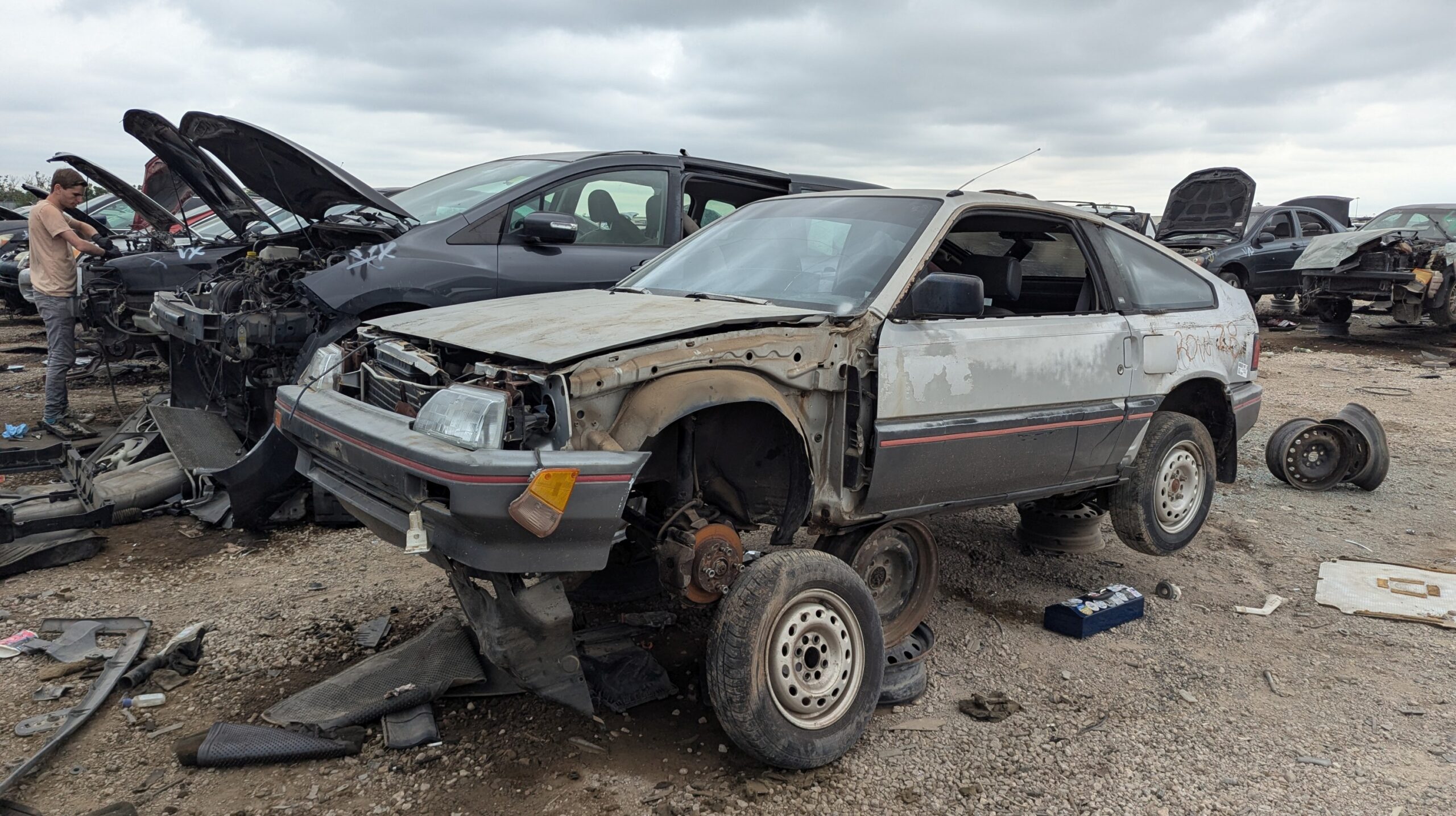 Final Parking Space: 1987 Honda Civic CRX HF - Hagerty Media