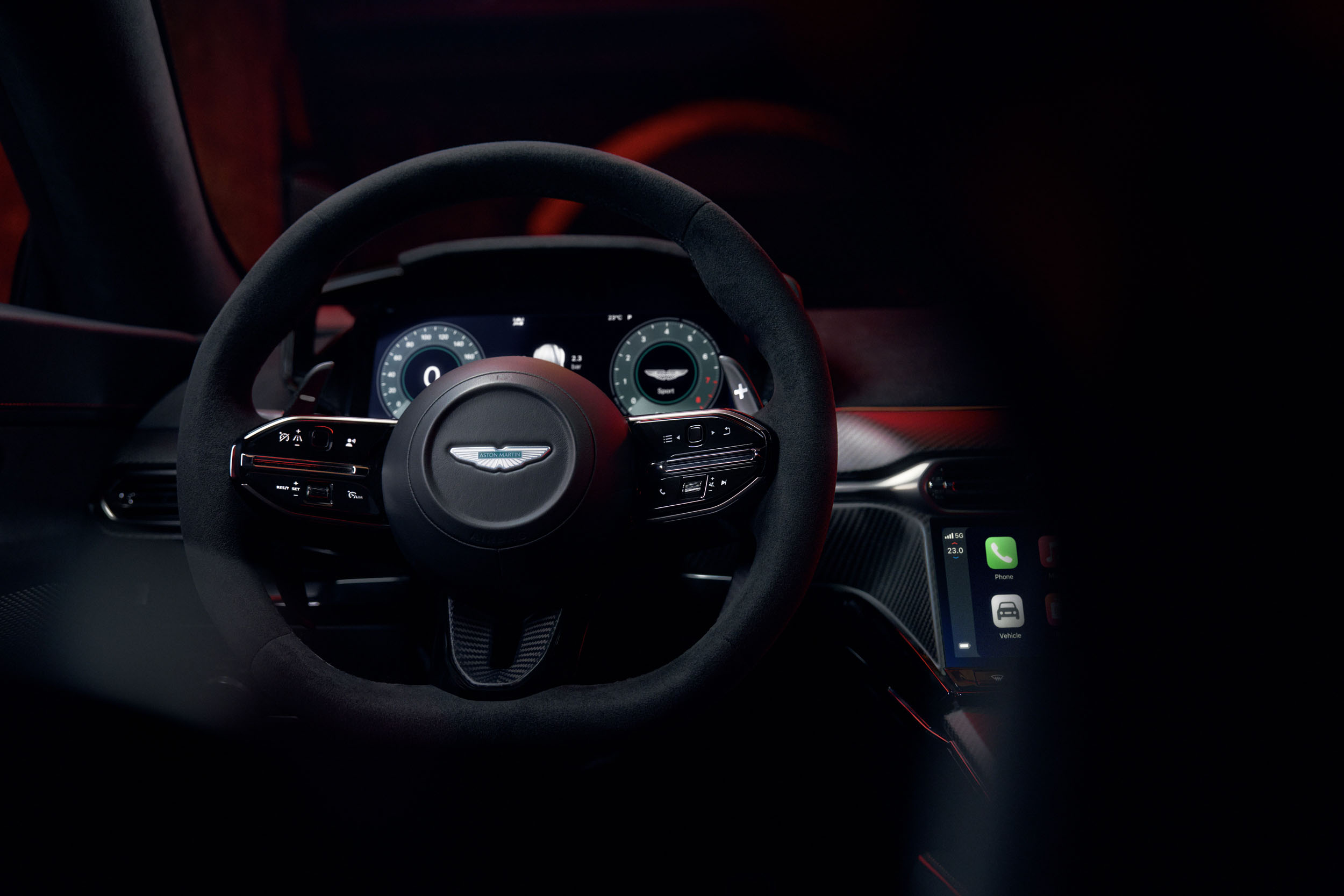 Aston Martin Vantage S Unveiled with More Powerful V-8, Tweaked Chassis ...
