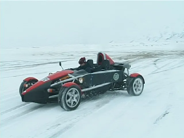 When The Most Extreme Sports Car Met the Most Extreme Winter Sport ...