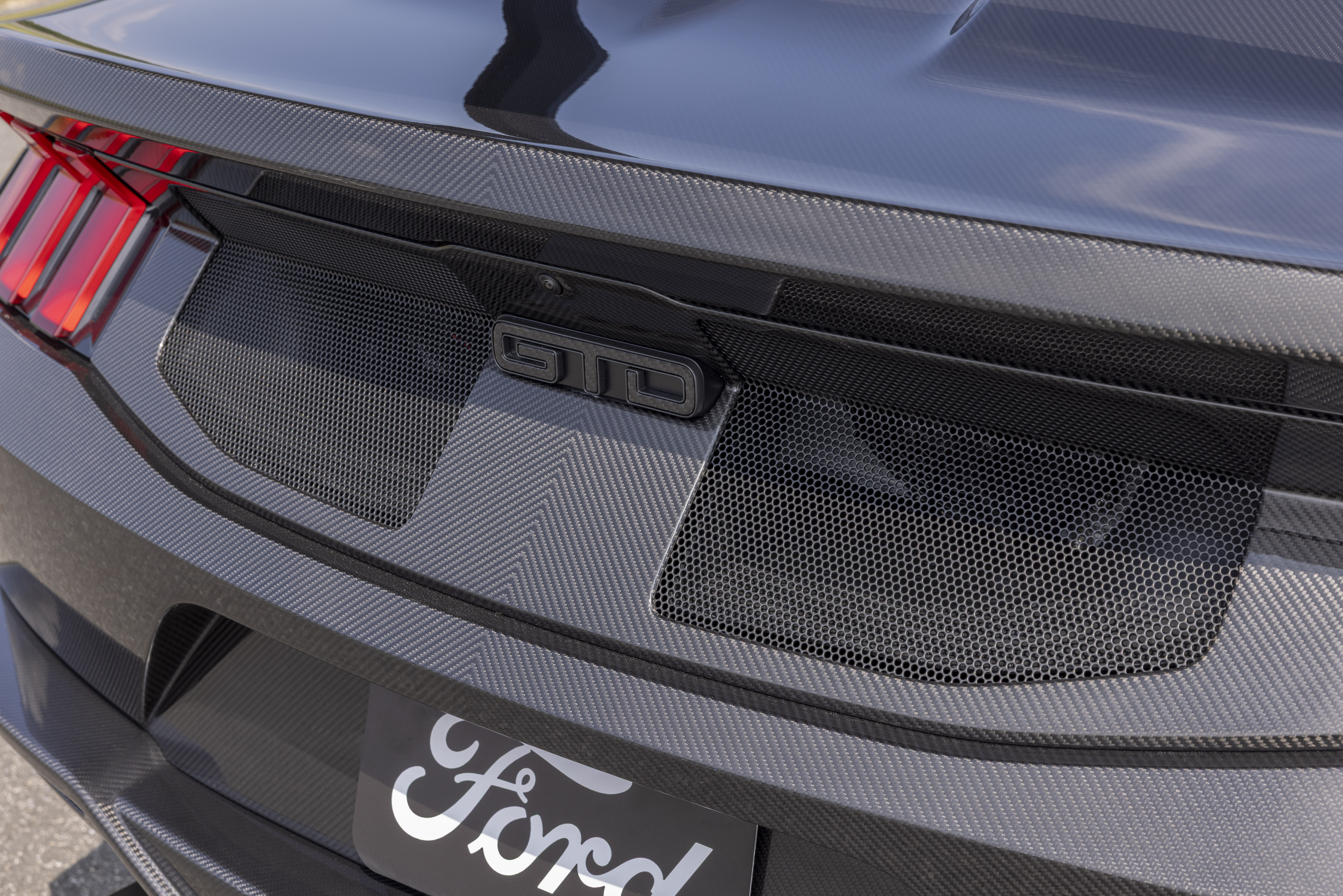 Liquid Carbon Ford Mustang GTD Breaks Cover in Monterey - Hagerty Media