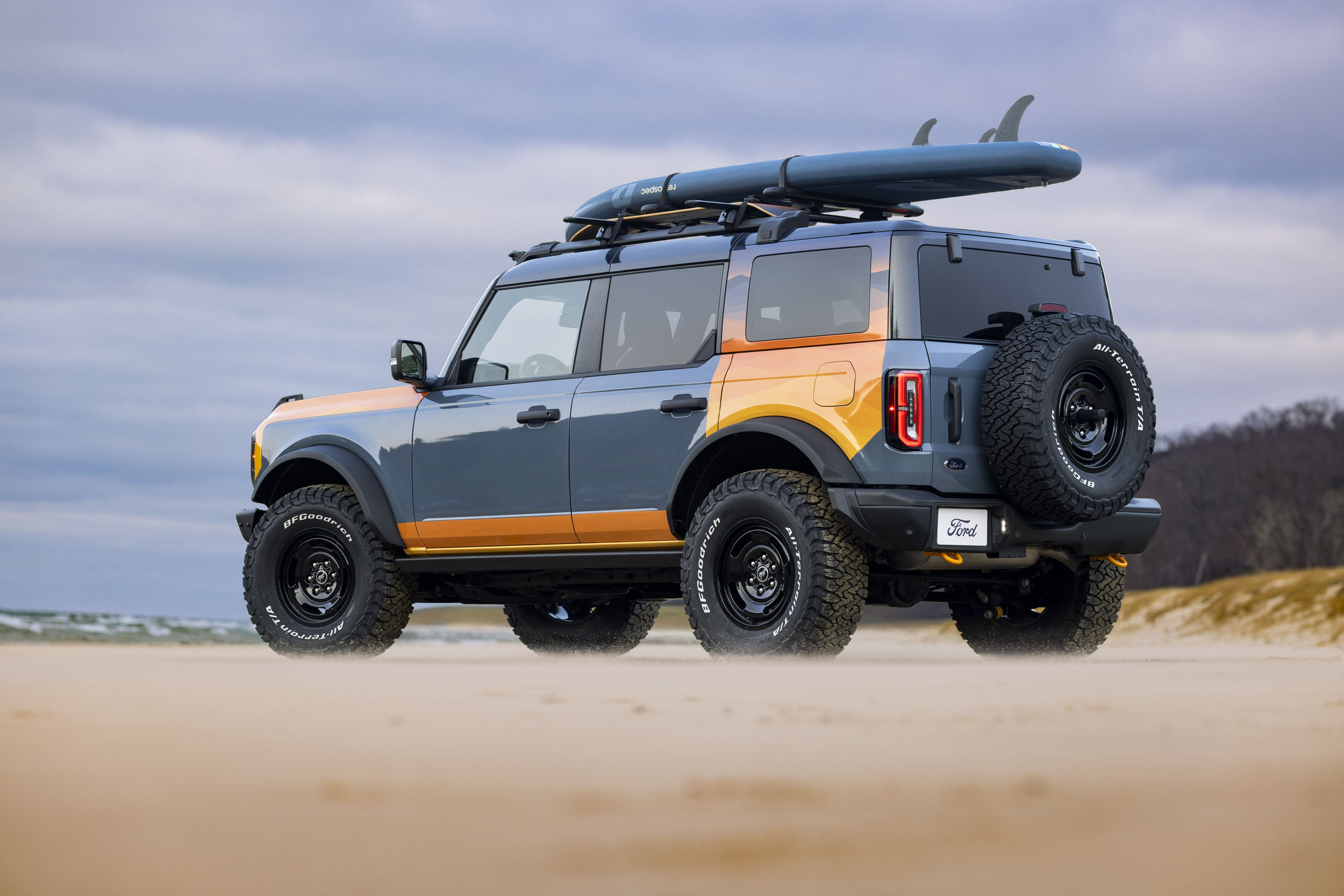 Ford Bronco Silver Lake Dunes Is a Michigan-Inspired Birthday Present ...